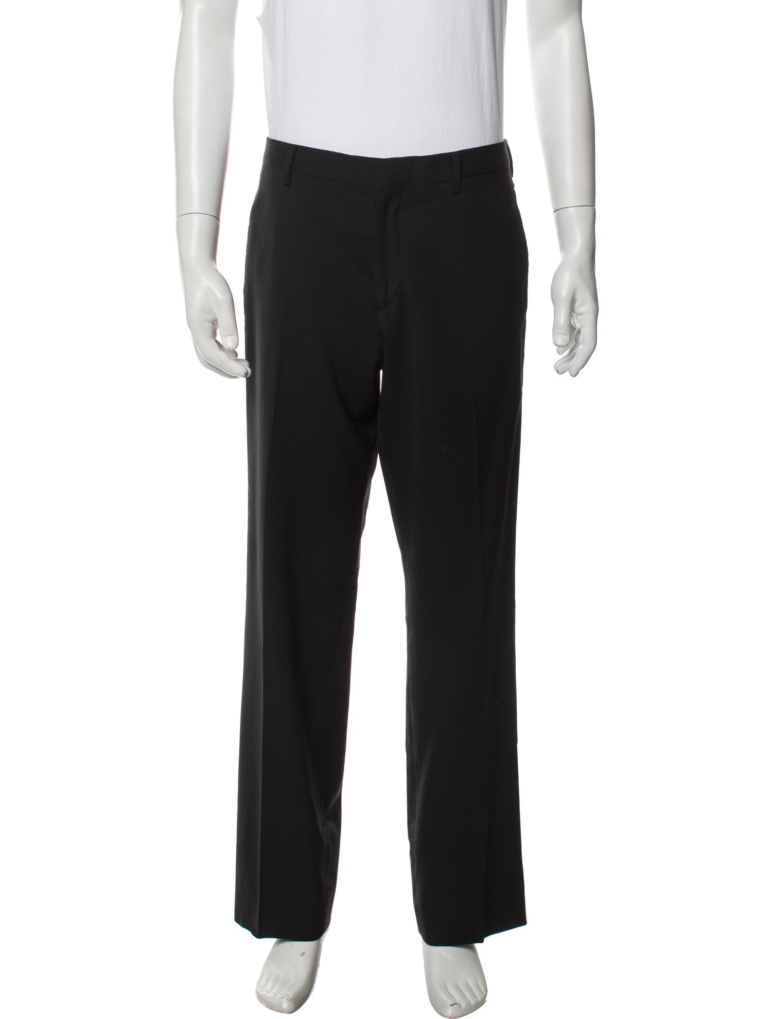Prada Vintage Dress Pants - Black, 10.25" Rise Pants, Clothing ...