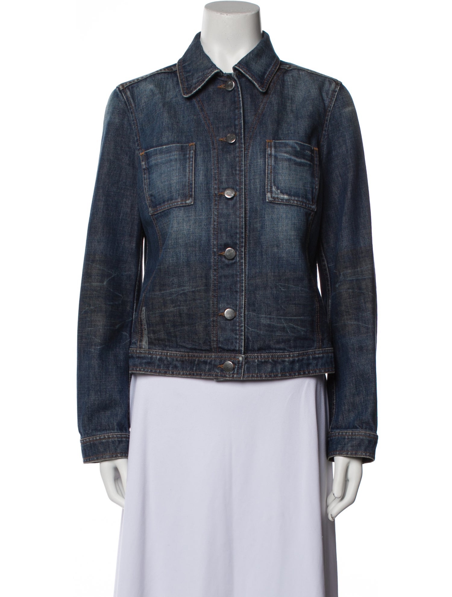 Prada Vintage 2000's Denim Jacket - Blue Jackets, Clothing - PRA1062702 ...