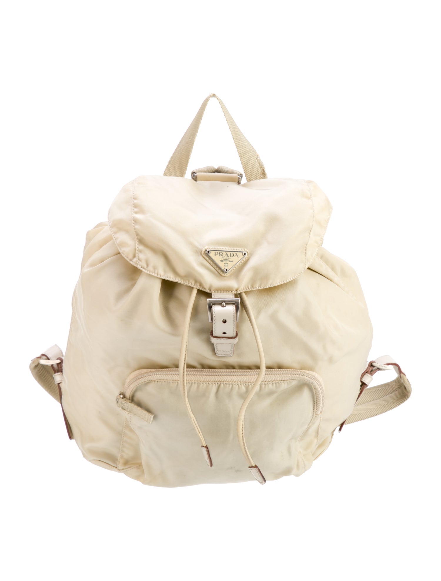 Prada Tessuto Backpack - Neutrals Backpacks, Handbags - PRA1063506 ...