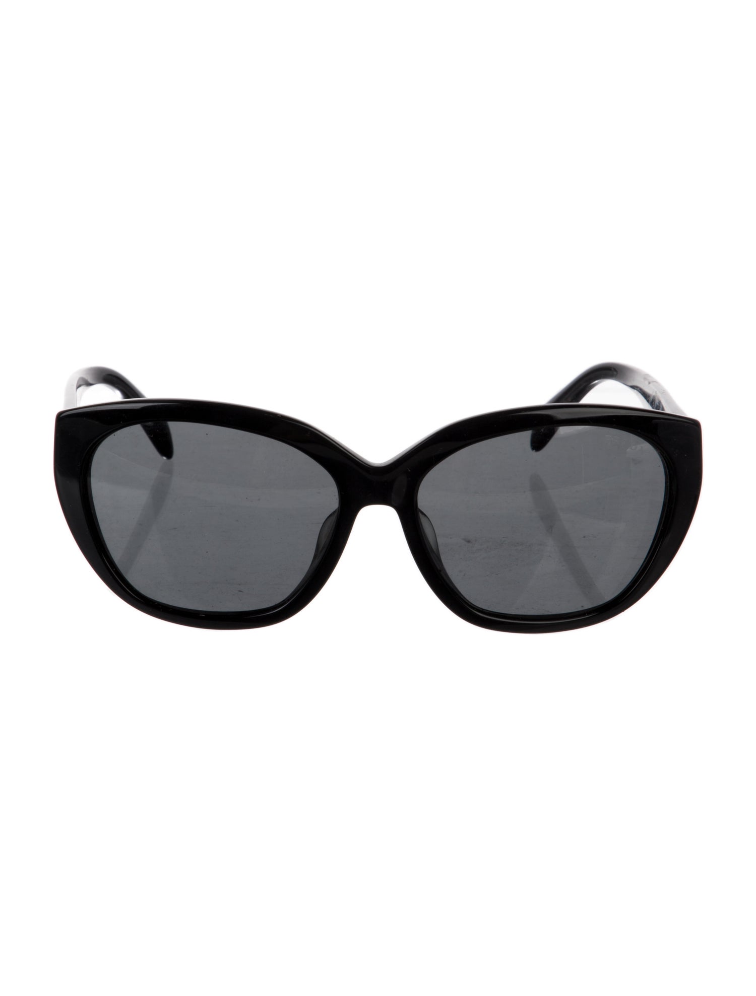 Prada Oversize Tinted Sunglasses - Black Sunglasses, Accessories ...