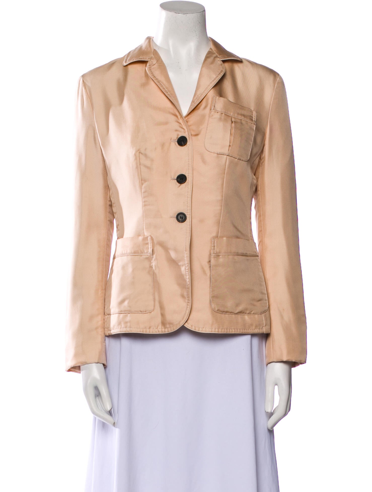 Prada Vintage 2000's Blazer - Neutrals Jackets, Clothing - PRA1066188 ...