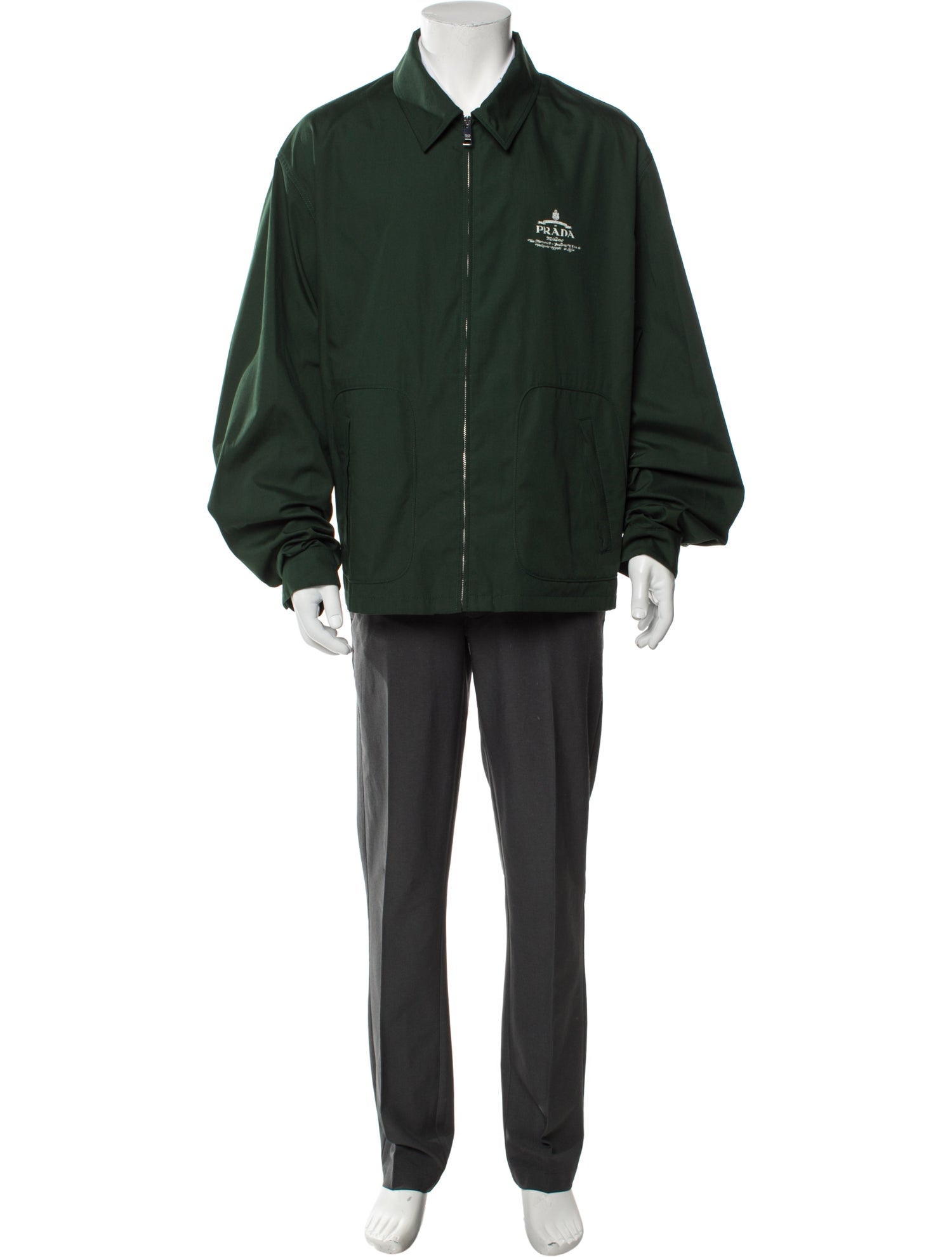 Prada 2024 Windbreaker - Green Outerwear, Clothing - PRA1069592 | The ...