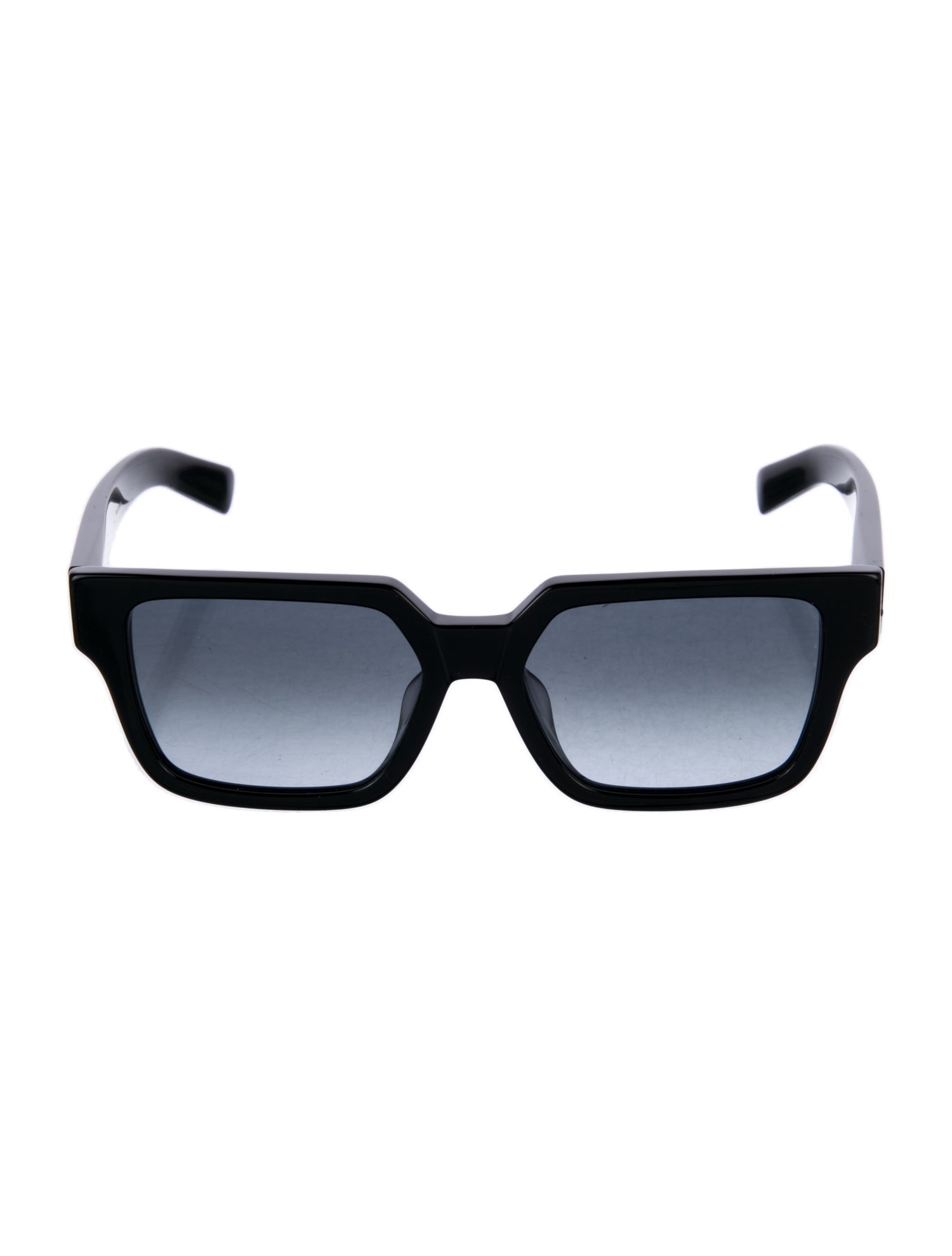Prada Square Gradient Sunglasses - Black Sunglasses, Accessories ...