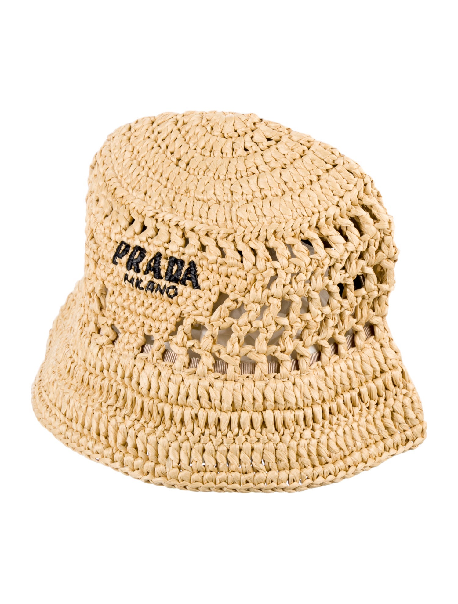Prada Classic Straw Hat - Neutrals Hats, Accessories - PRA1078184 | The ...