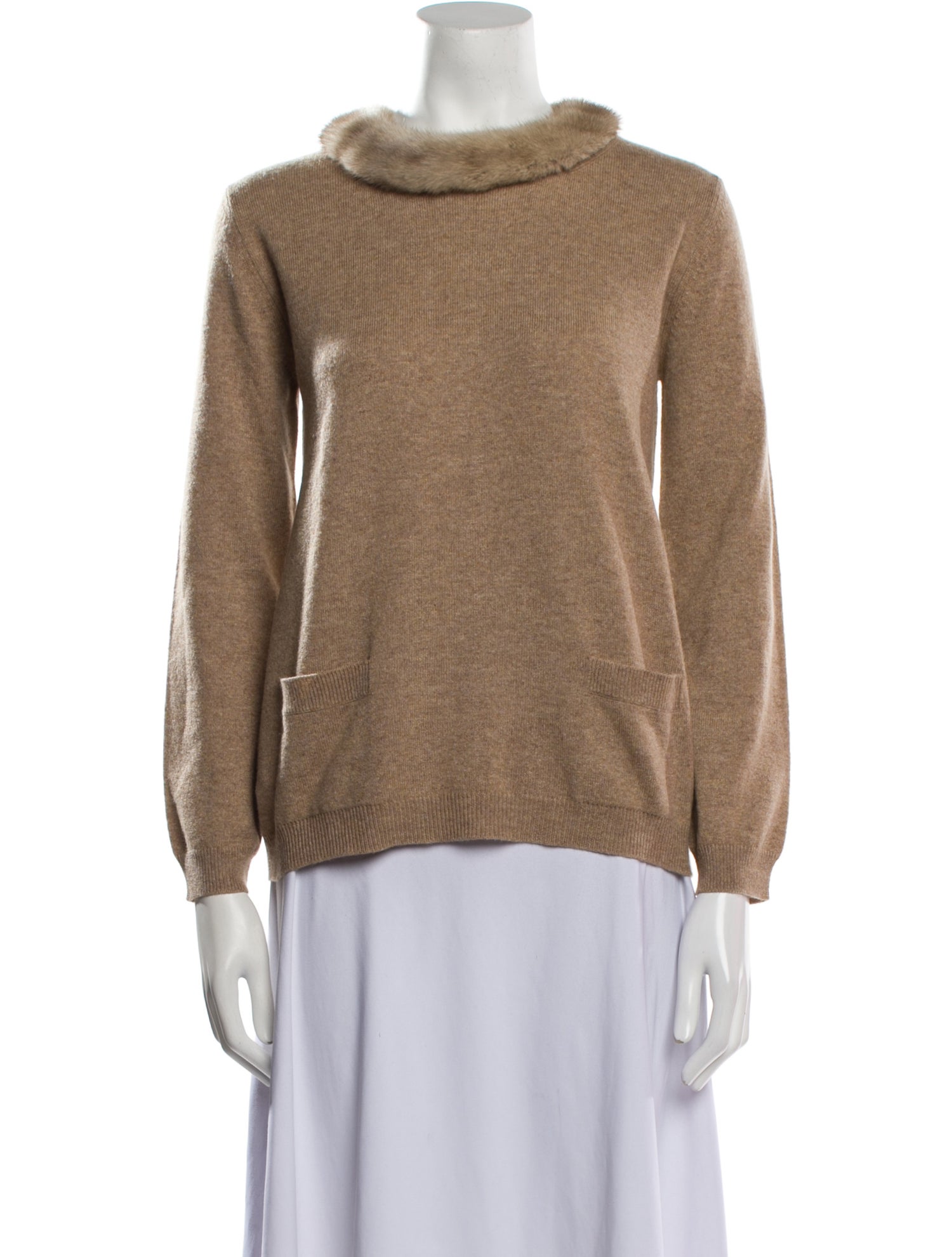 Prada 2010's Cashmere Sweater - Neutrals Knitwear, Clothing ...