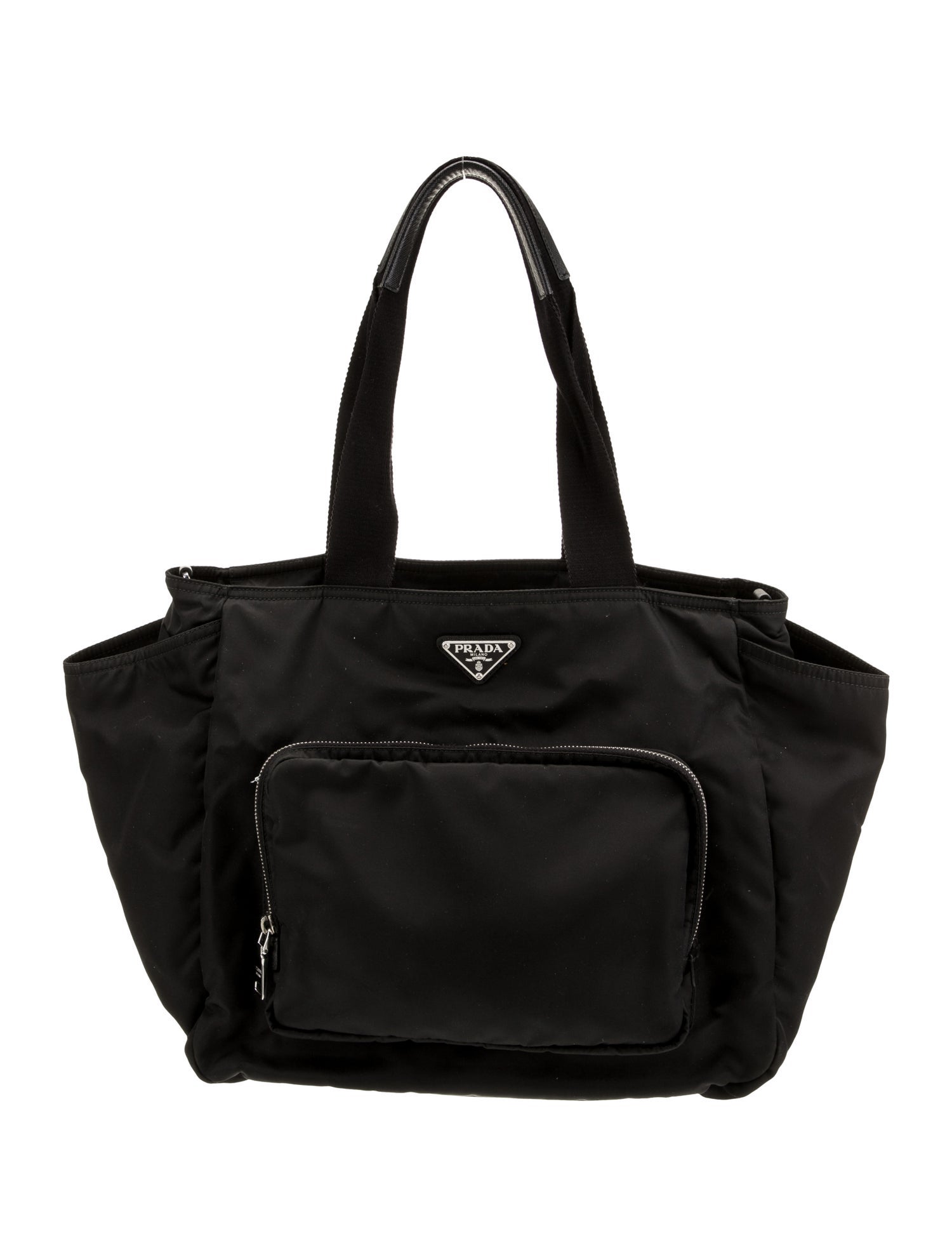 Prada Tessuto Nylon Tote - Black Totes, Handbags - PRA1079701 | The ...
