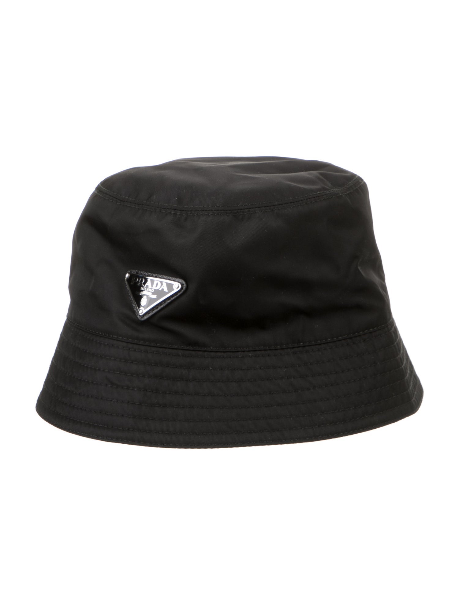 Prada Nylon Bucket Hat - Black Hats, Accessories - PRA1087229 | The ...