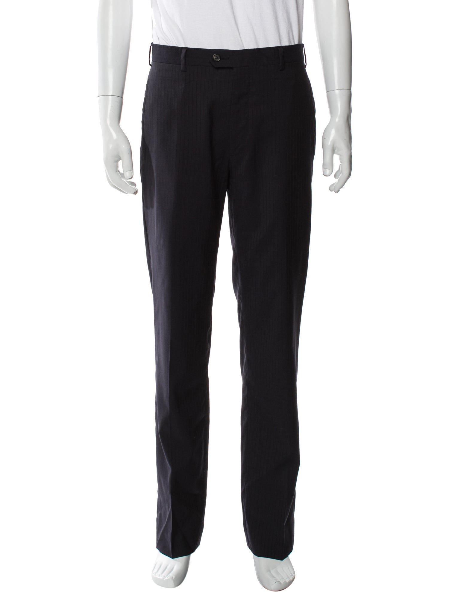 Prada Vintage Dress Pants - Blue, 10.5" Rise Pants, Clothing ...