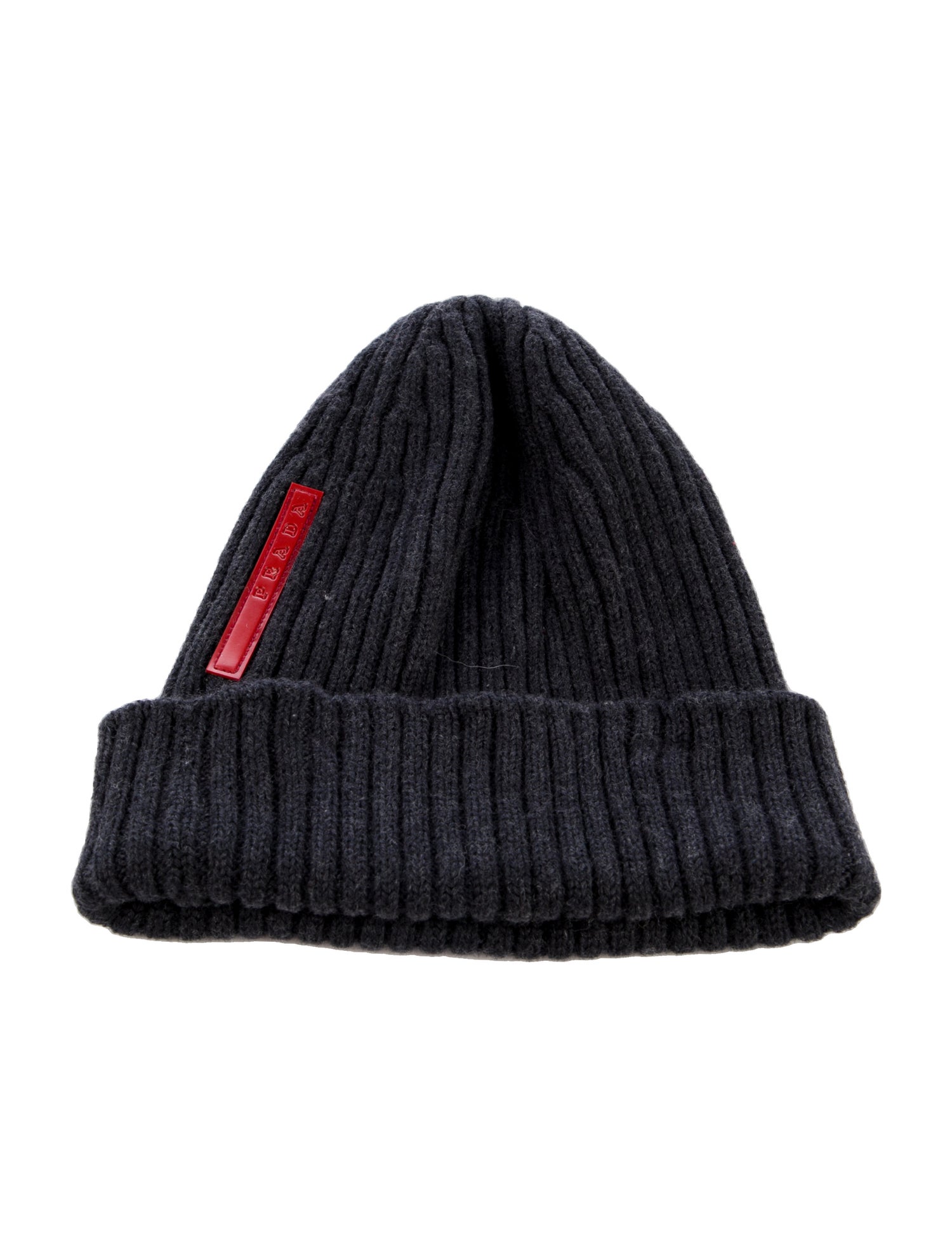 Prada Winter Beanie - Grey Hats, Accessories - PRA1097974 | The RealReal