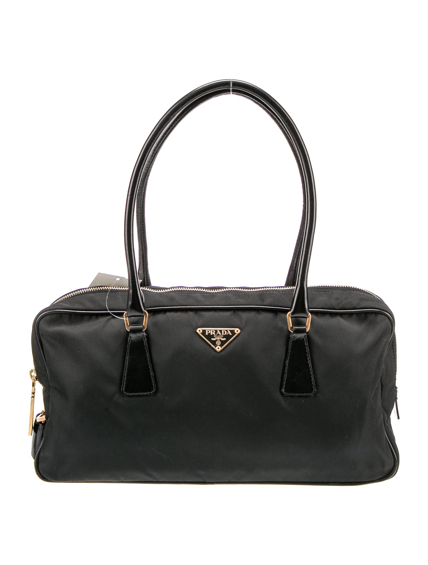 Prada Tessuto Nylon Bauletto Vintage - Green Shoulder Bags, Handbags ...