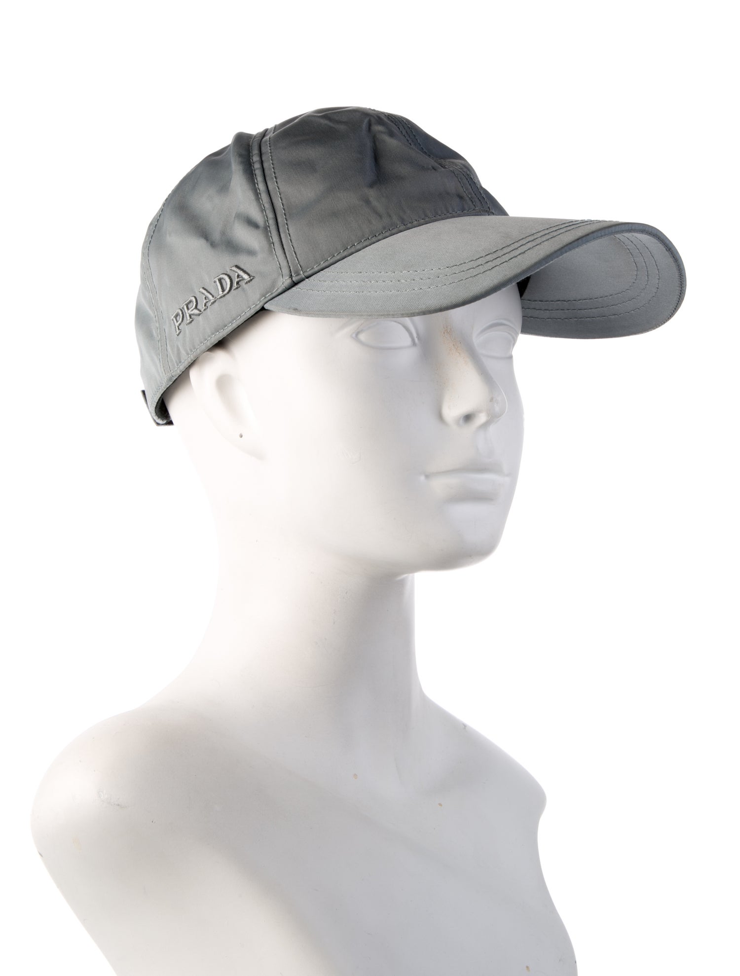 Prada Baseball Cap - Grey Hats, Accessories - PRA1100476 | The RealReal