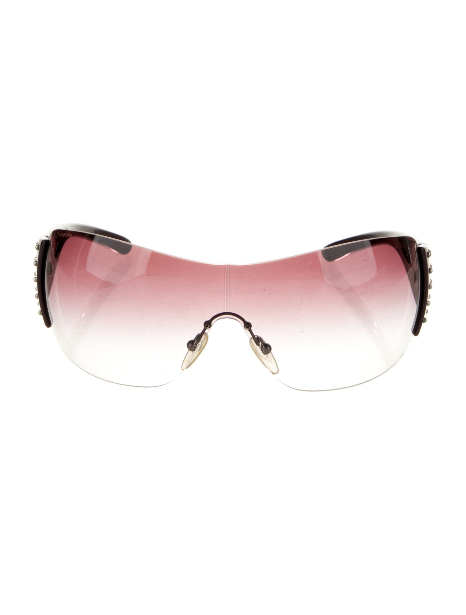 Prada Shield Gradient Sunglasses - Purple Sunglasses, Accessories ...
