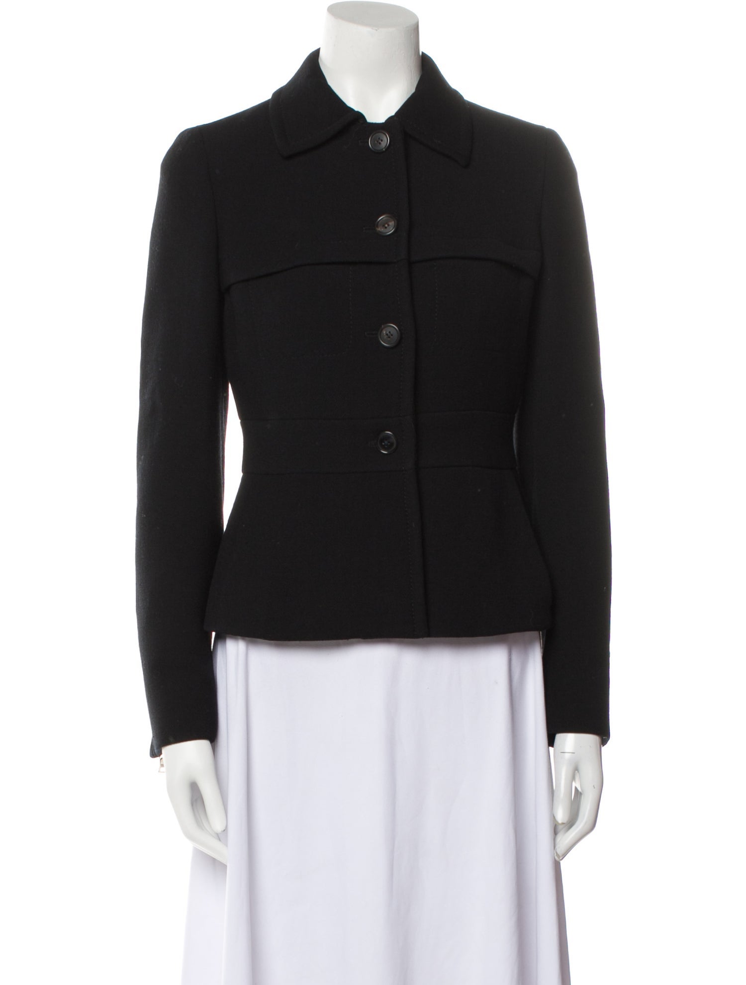 Prada Vintage 2000 Evening Jacket - Black Jackets, Clothing ...