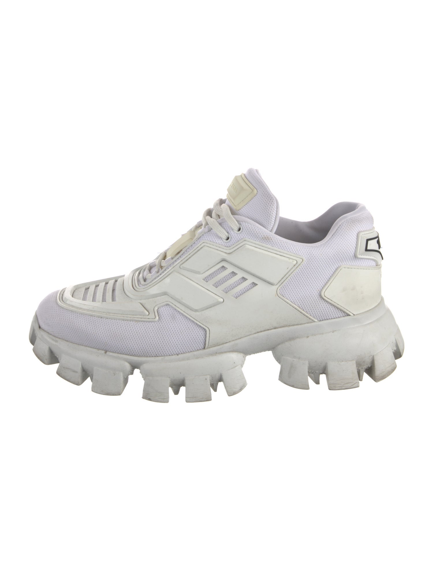 Prada Mesh Printed Sneakers - White Sneakers, Shoes - PRA1105423 | The ...