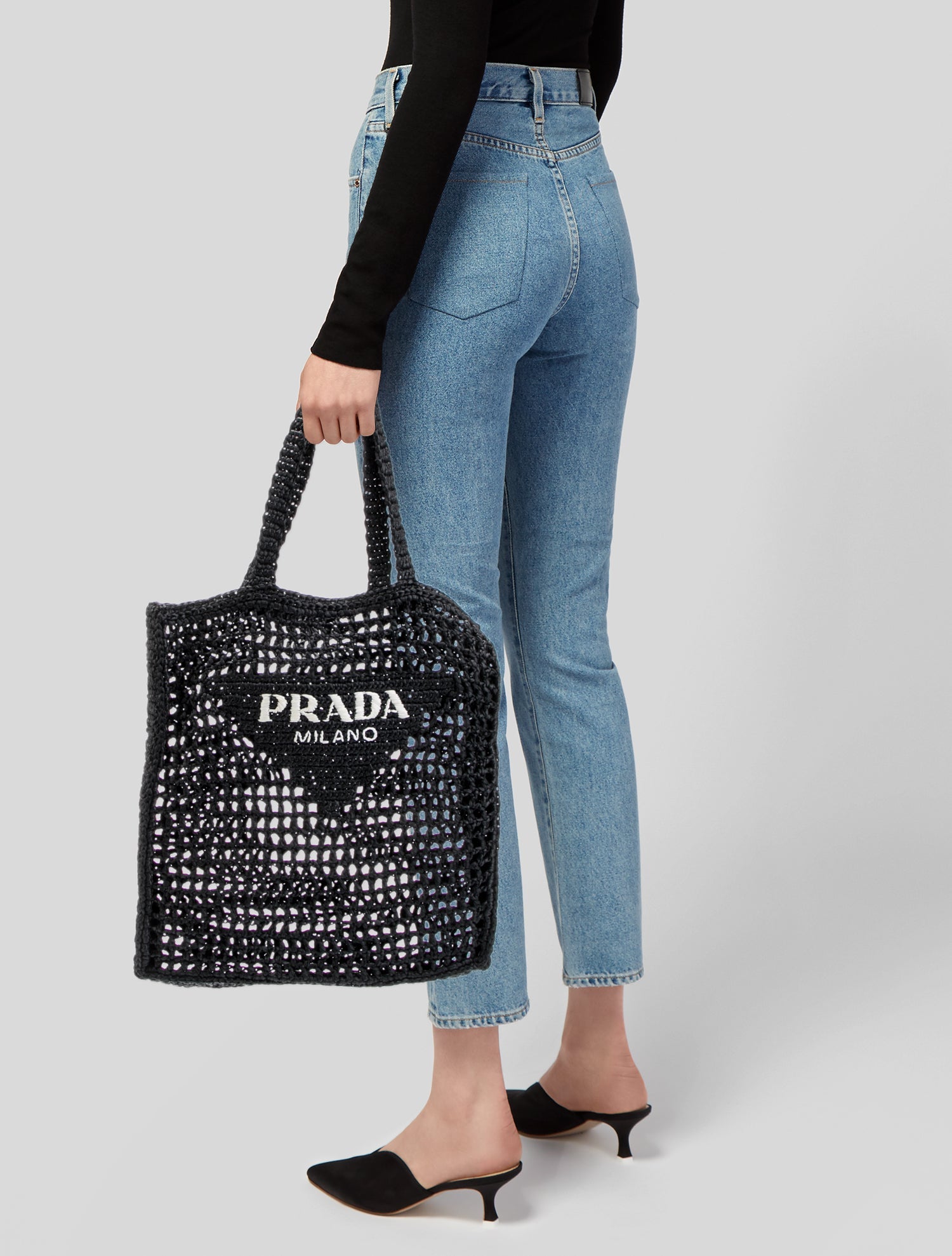 Miu Miu Raffia Ivy - Black Totes, Handbags - MIU216014 | The RealReal