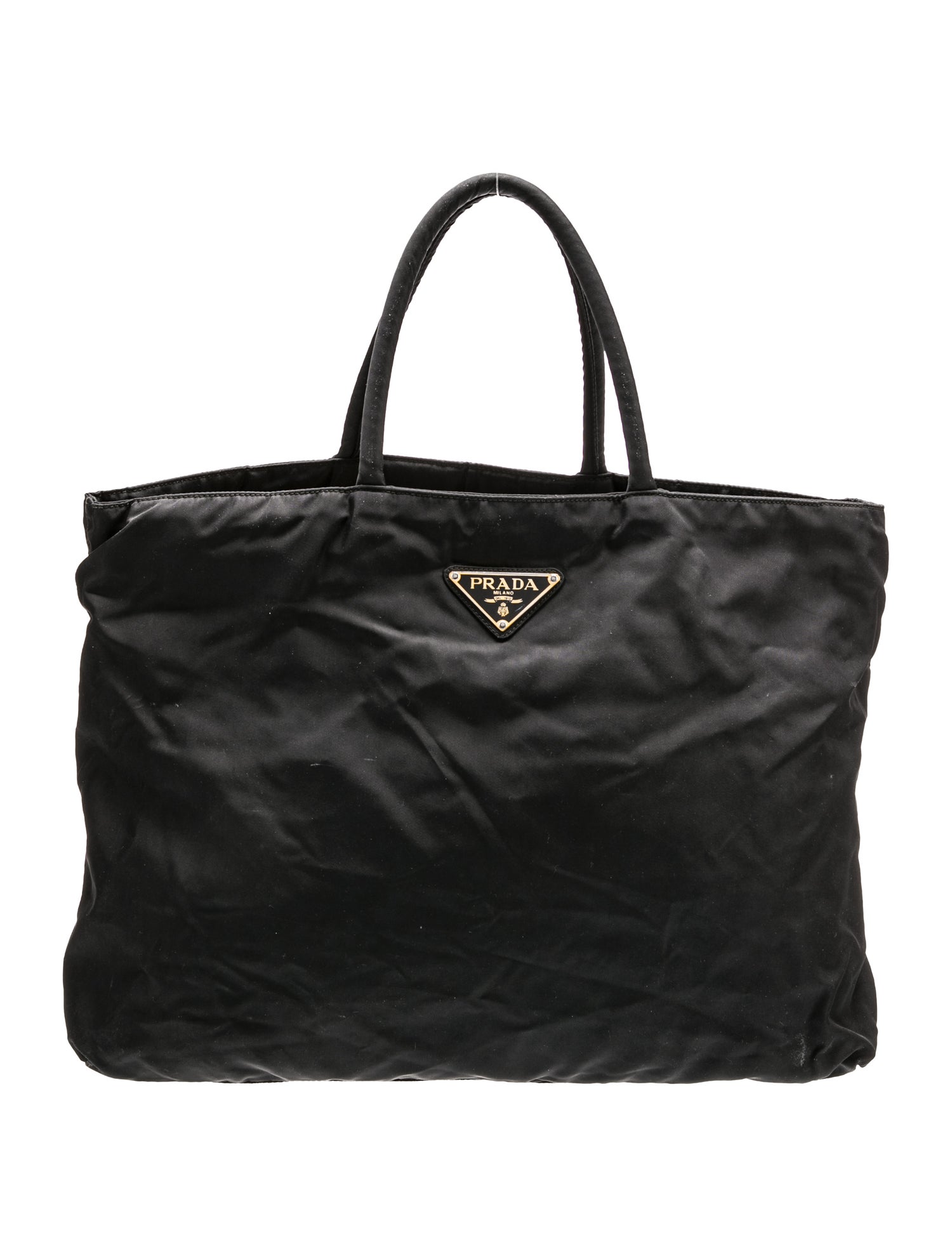 Prada Tessuto Nylon Tote Vintage - Black Totes, Handbags - PRA1112686 ...