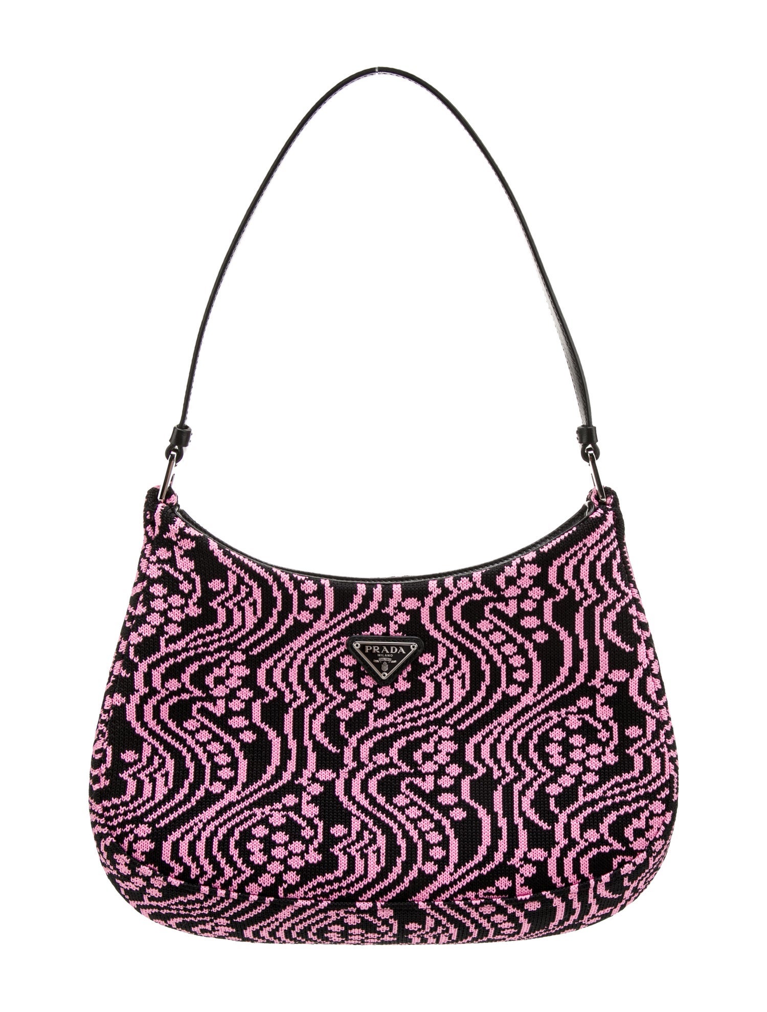 Prada Signature Cleo - Pink Shoulder Bags, Handbags - PRA1115251 | The ...