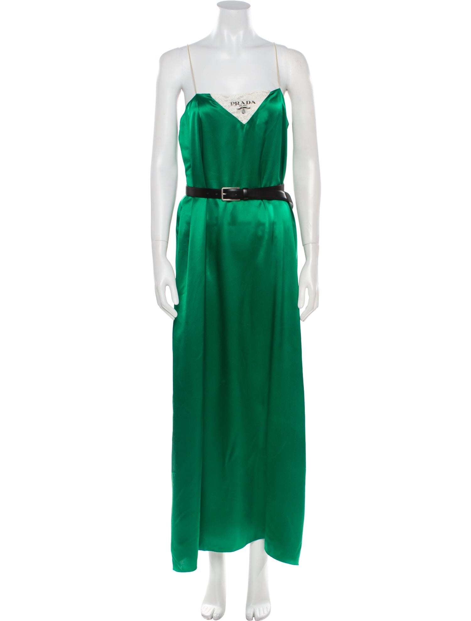 Prada 2022 Long Dress - Green Dresses, Clothing - PRA1115701 | The RealReal