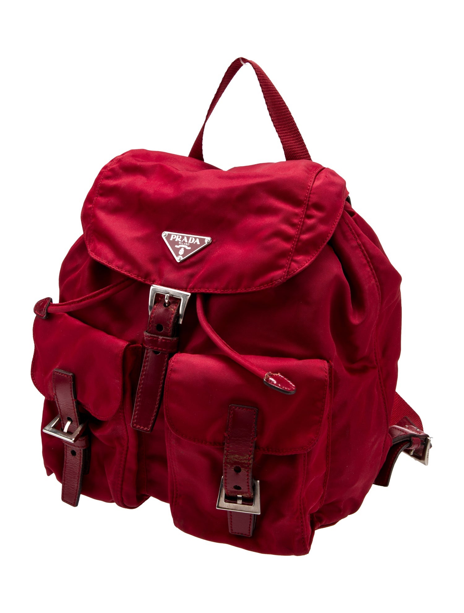 Prada Vela Nylon Backpack - Red Backpacks, Handbags - PRA1116759 | The ...