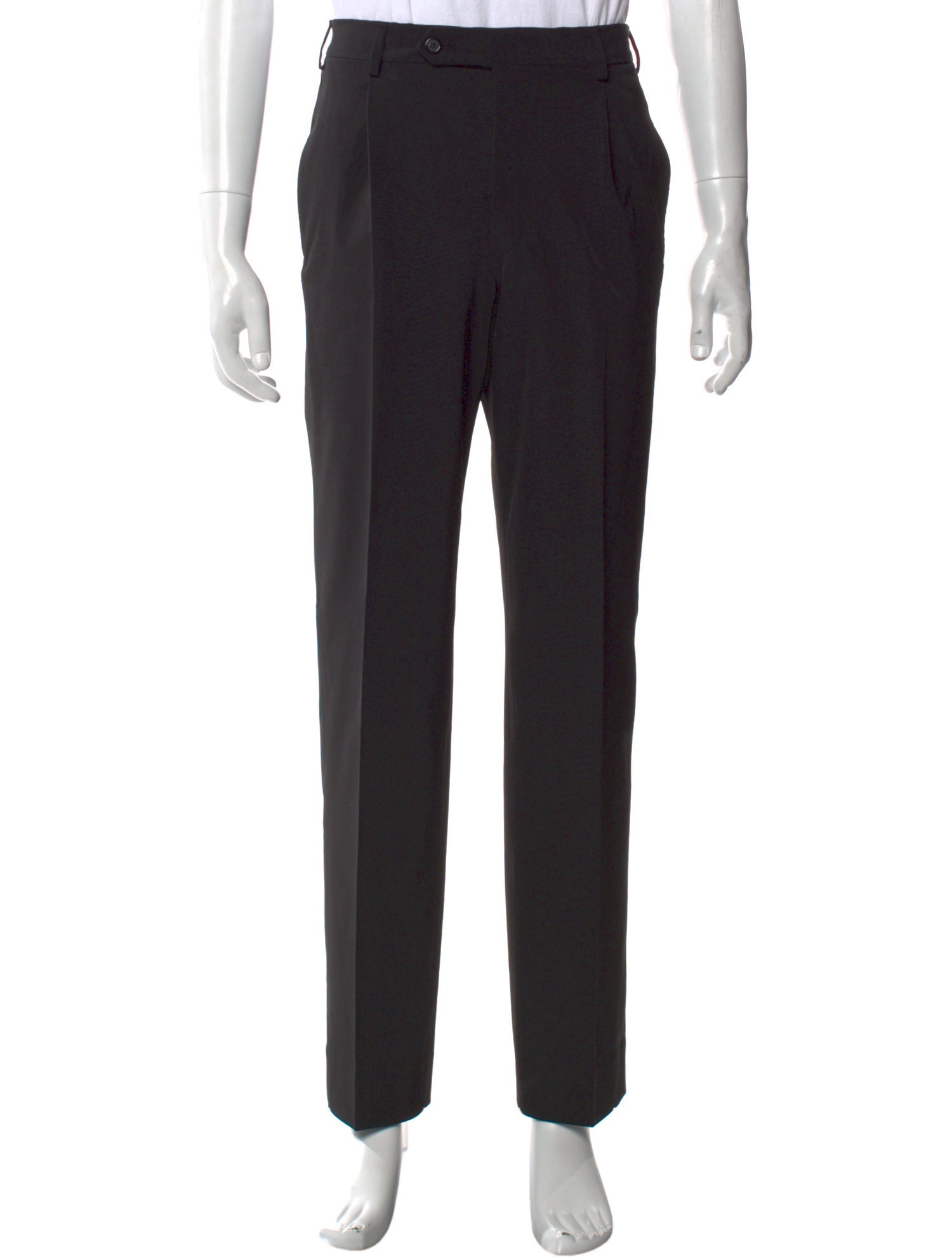 Prada Vintage Dress Pants - Black, 10.75" Rise Pants, Clothing ...