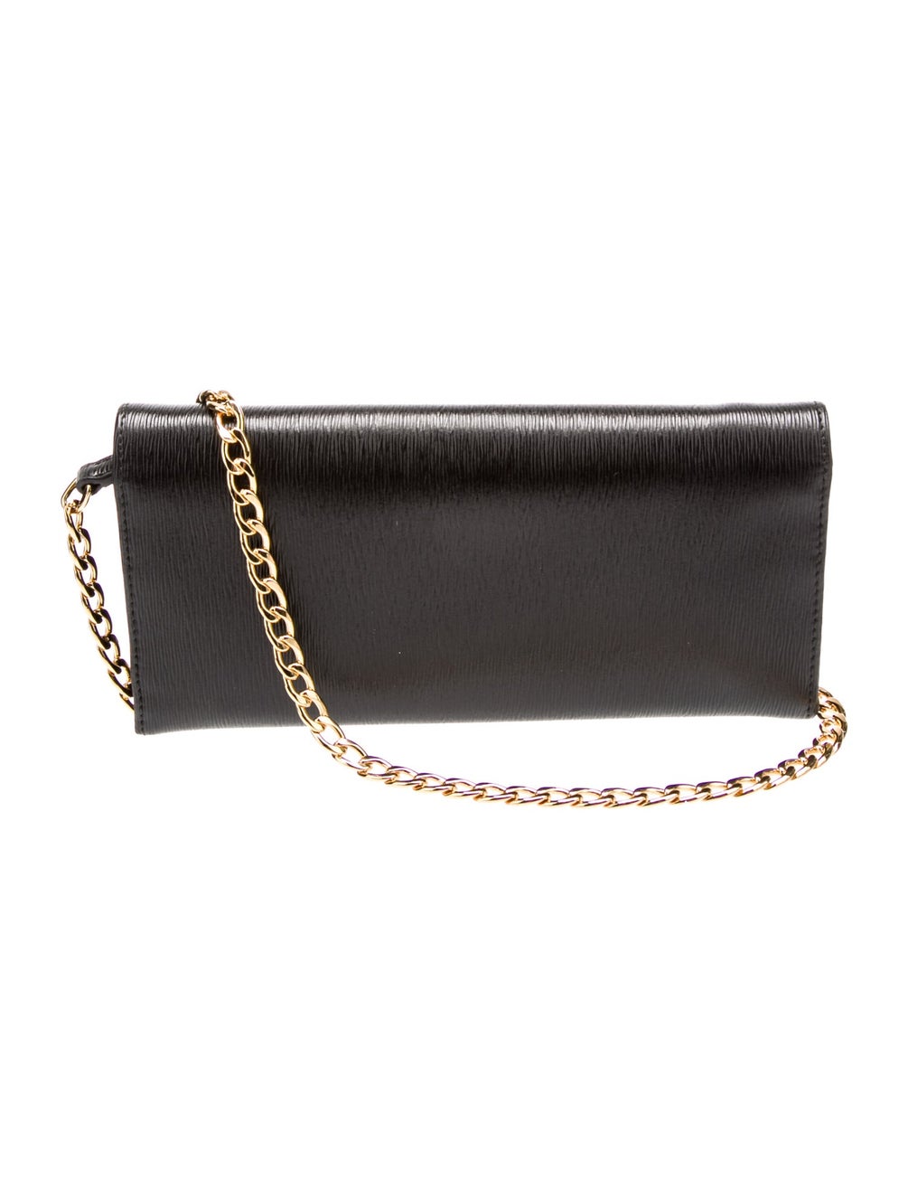 Prada Vitello Move Leather Clutch - Black Crossbody Bags, Handbags ...