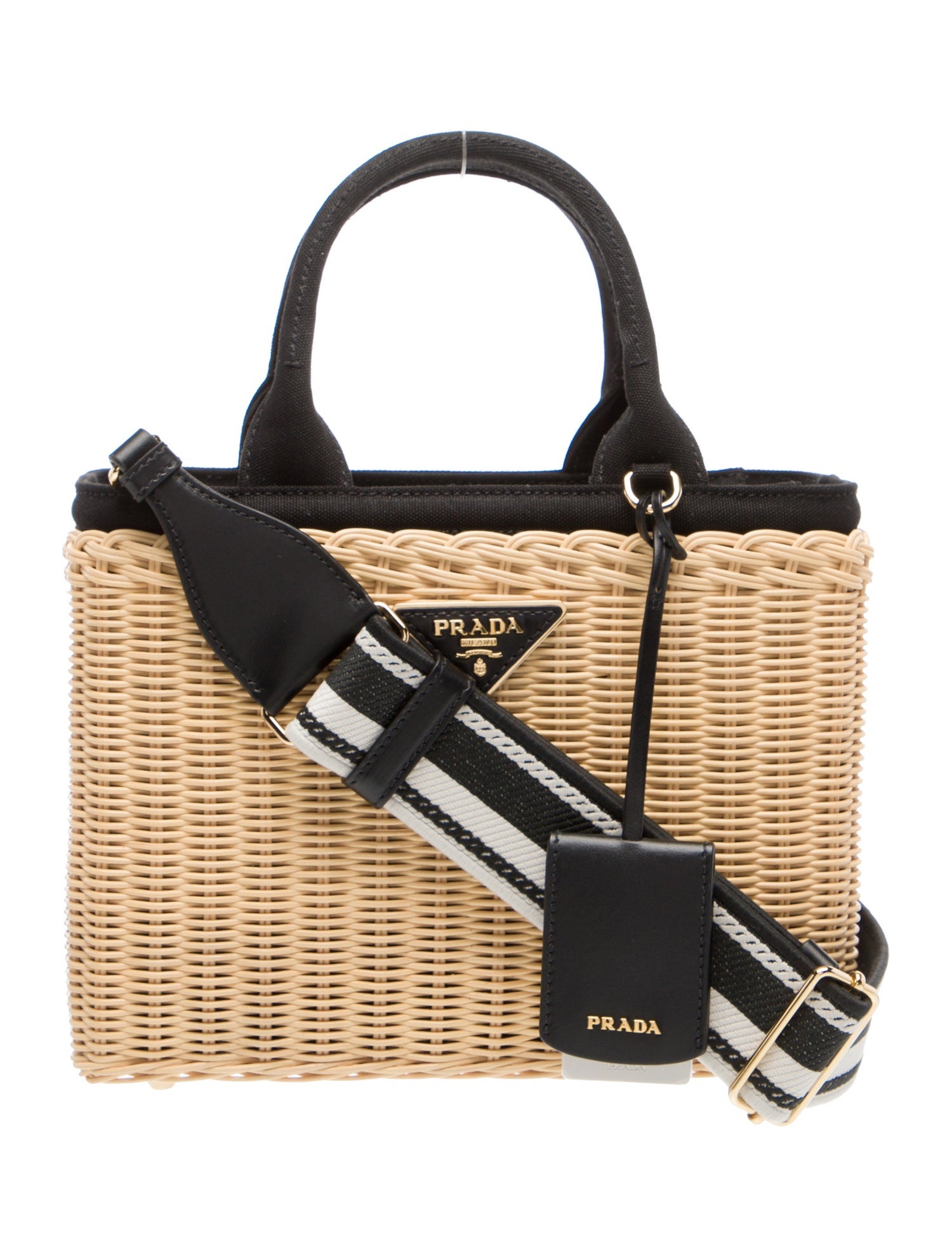 Prada Wicker Midollino - Neutrals Handle Bags, Handbags - PRA1138609 ...