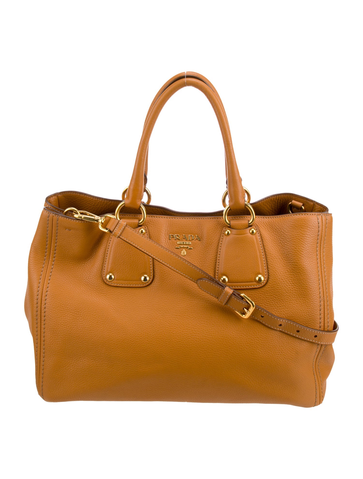 Prada Signature Top Handle Bag - Neutrals Handle Bags, Handbags ...