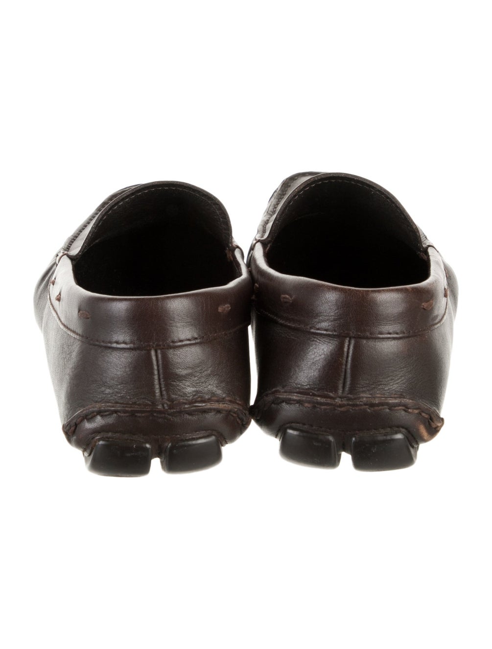Prada Leather Drivers - Brown Loafers, Shoes - PRA1177209 | The RealReal