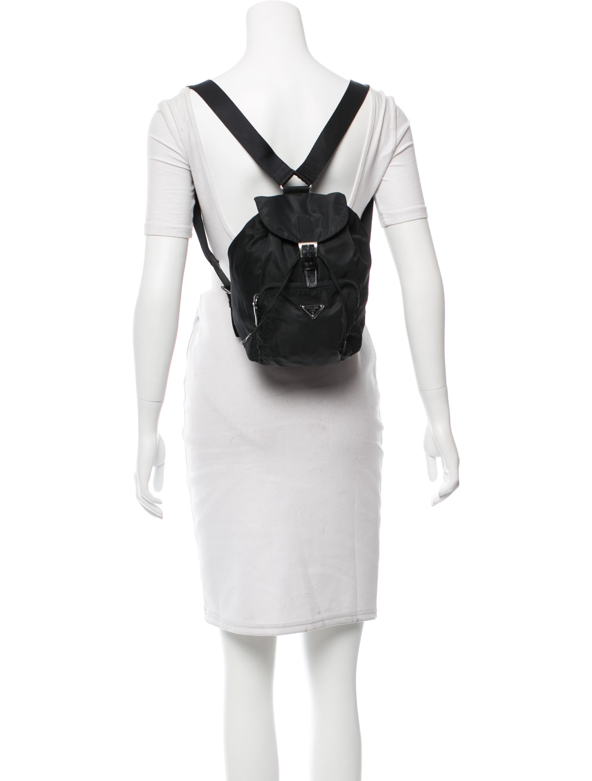 Prada Mini Vela Backpack - Handbags - PRA148584 | The RealReal