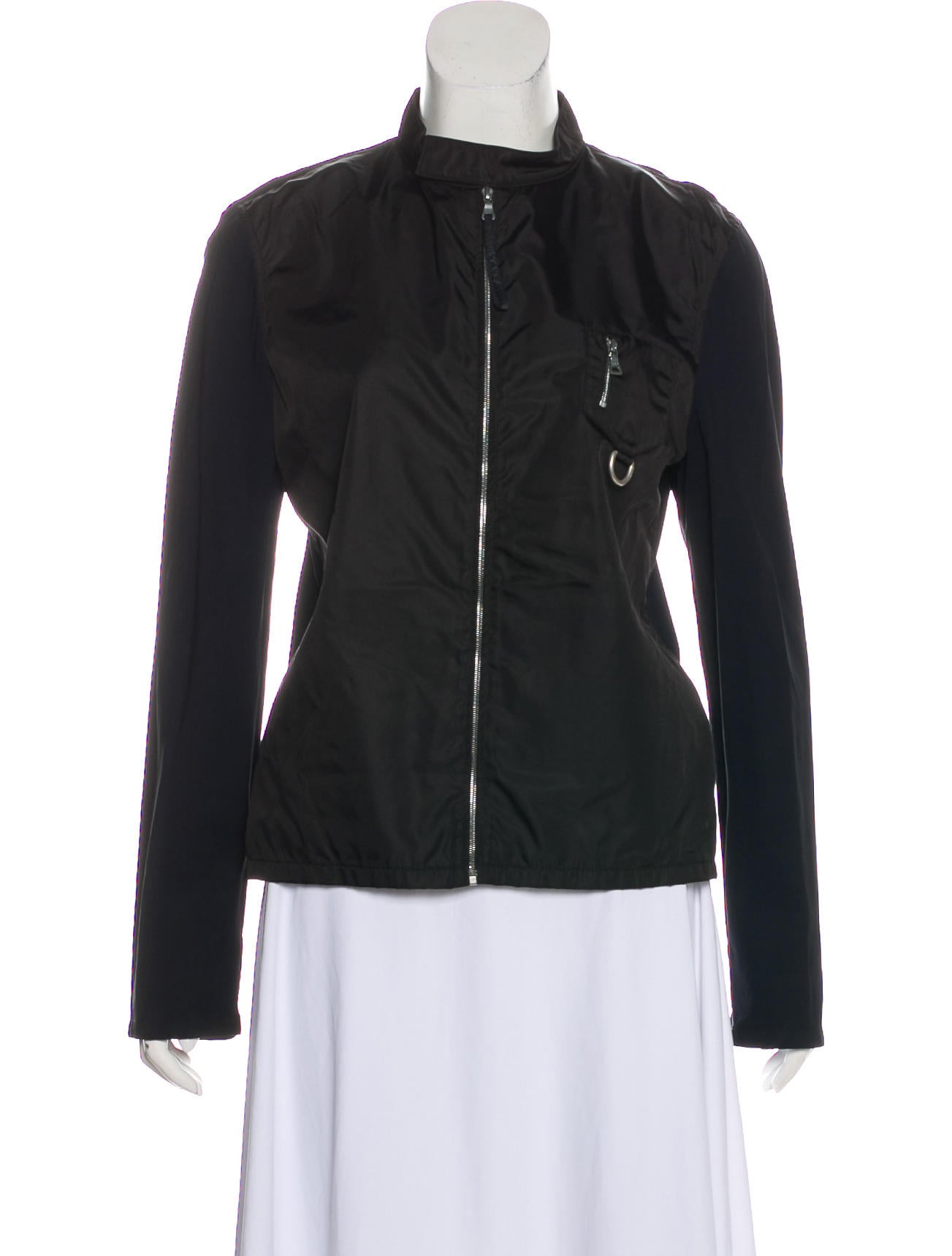 Prada Lightweight Zip-Up Jacket - Clothing - PRA260811 | The RealReal