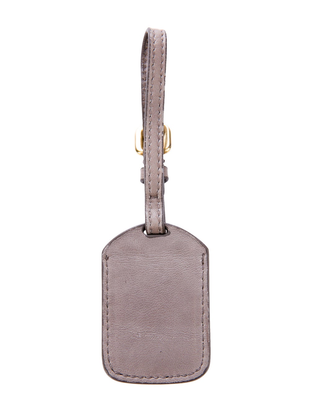 Prada Leather Luggage Tag - Grey Travel, Accessories - PRA480568 | The ...