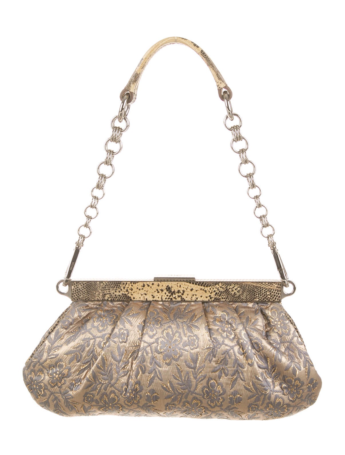 Prada Brocade Frame Bag - Handbags - PRA58599 | The RealReal