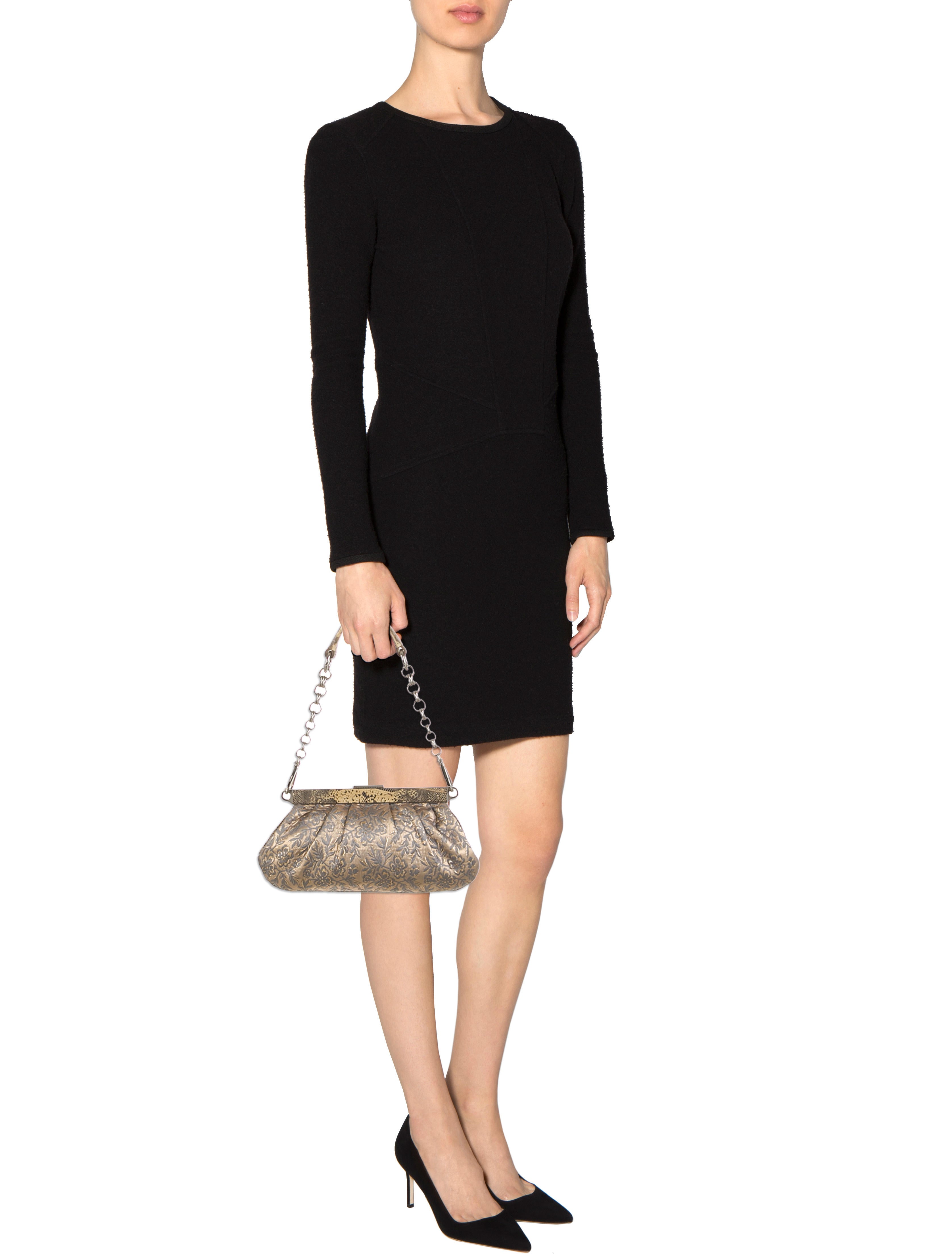 Prada Brocade Frame Bag - Neutrals Shoulder Bags, Handbags - PRA58599 ...