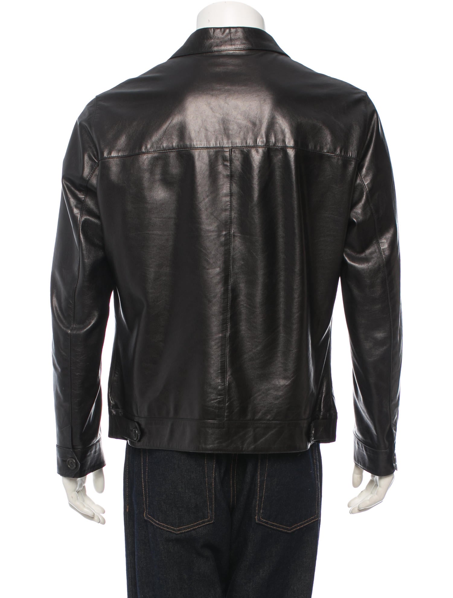 Prada Leather Jacket - Clothing - PRA61700 | The RealReal
