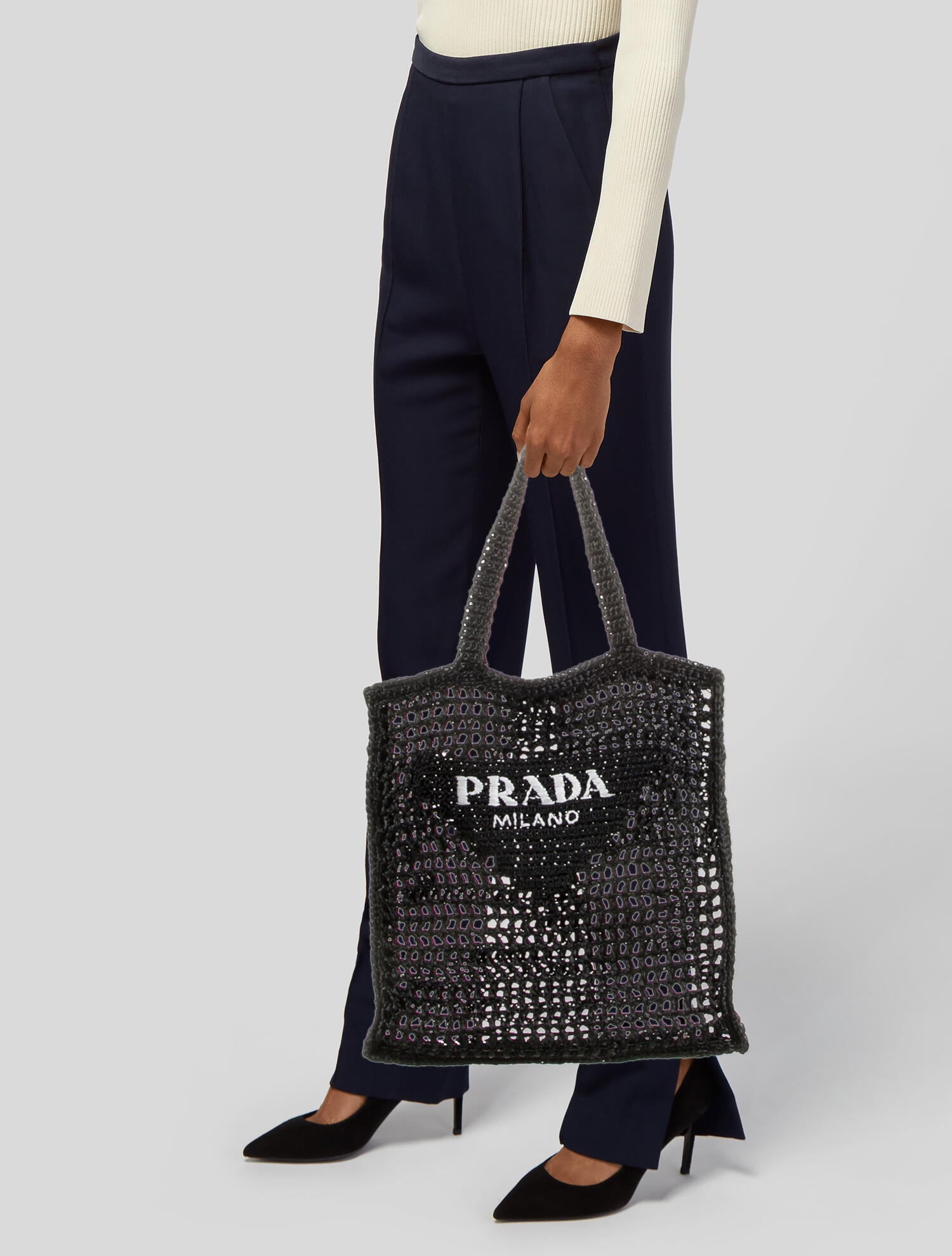Prada 2022 Raffia Logo Tote - Neutrals Totes, Handbags - PRA765120 ...