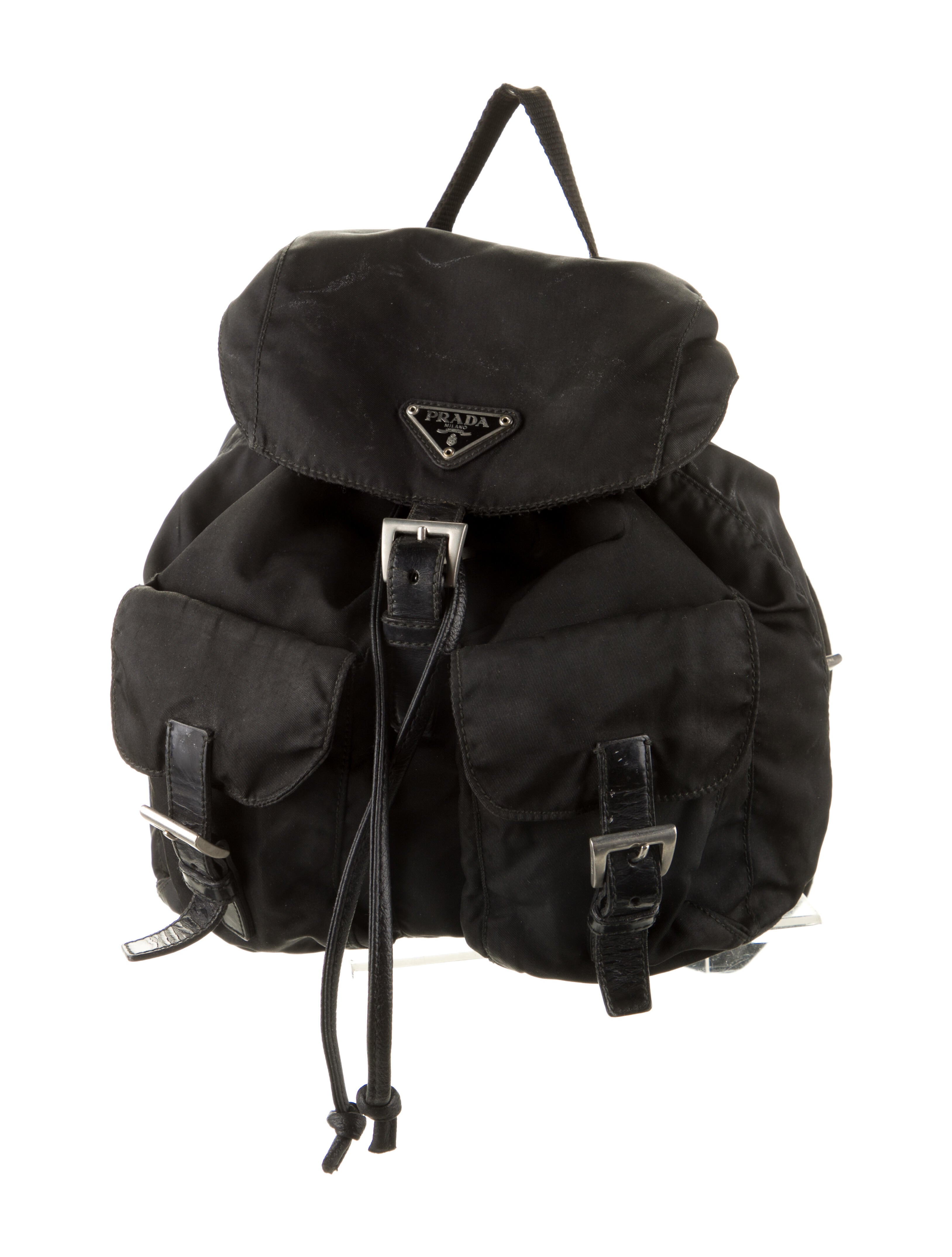 Prada Vintage Vela Backpack - Black Backpacks, Handbags - PRA717982 ...
