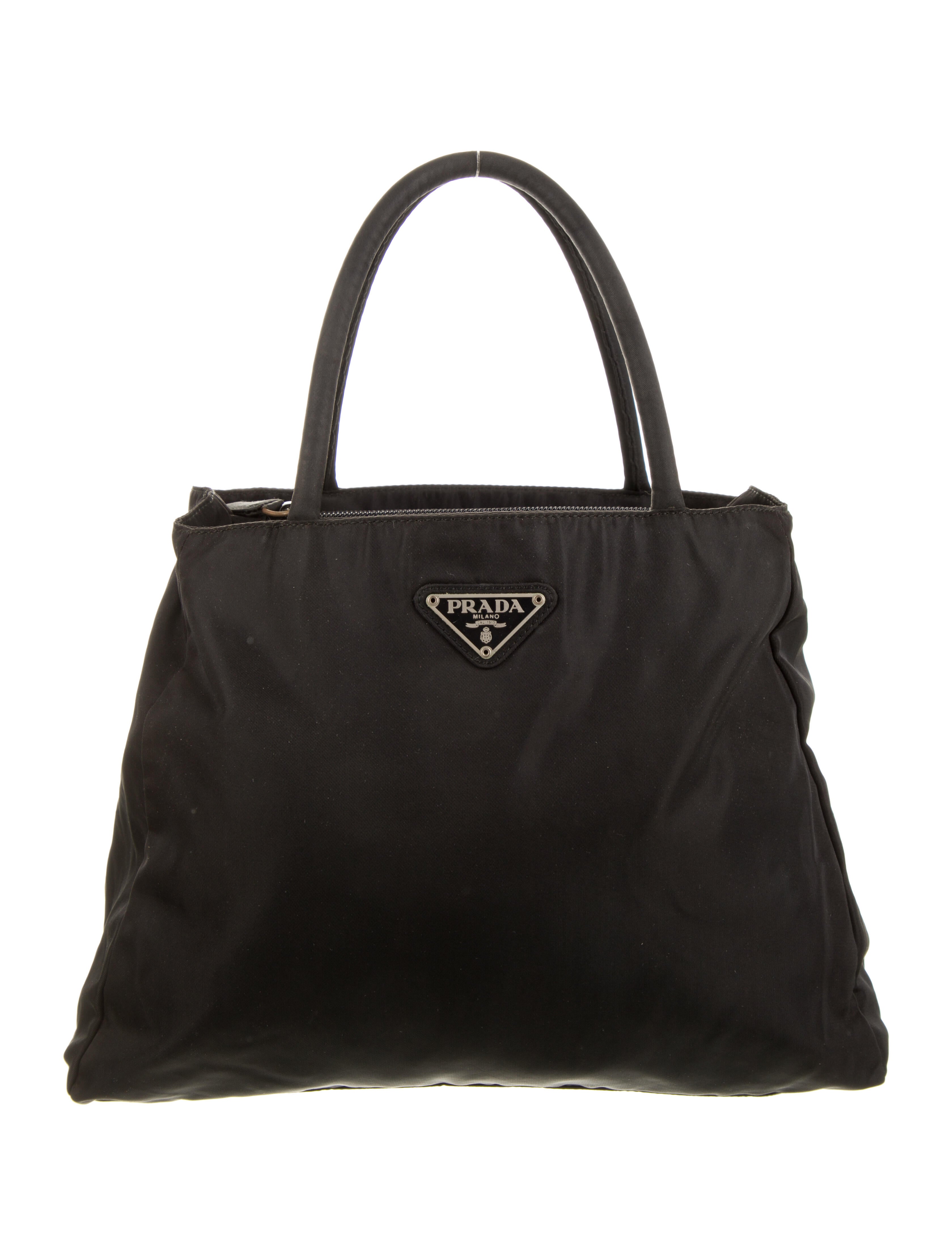 Prada Vintage Tessuto Tote Bag - Black Totes, Handbags - PRA773049 ...