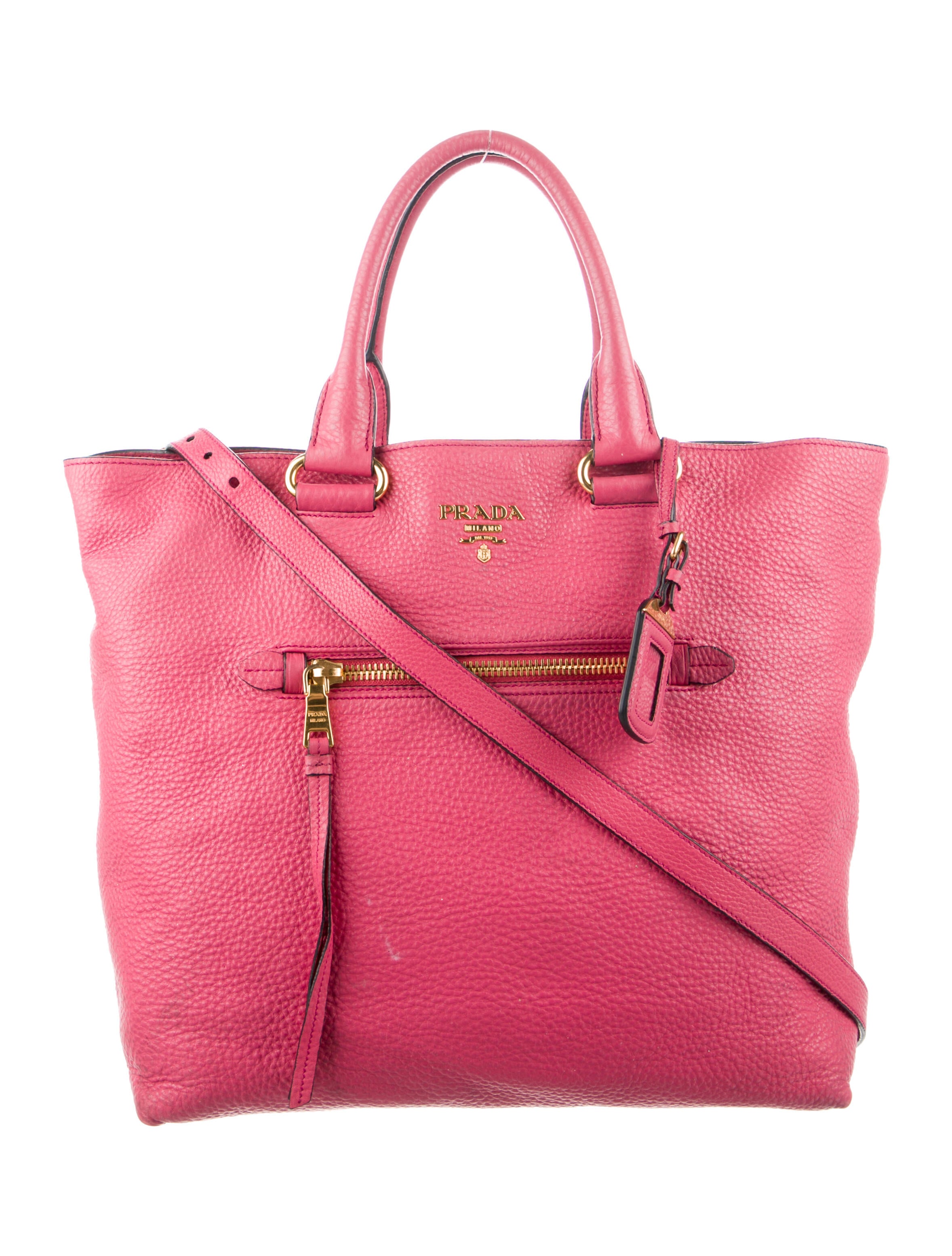Prada Saffiano Lux Tote - Pink Totes, Handbags - PRA29161 | The RealReal