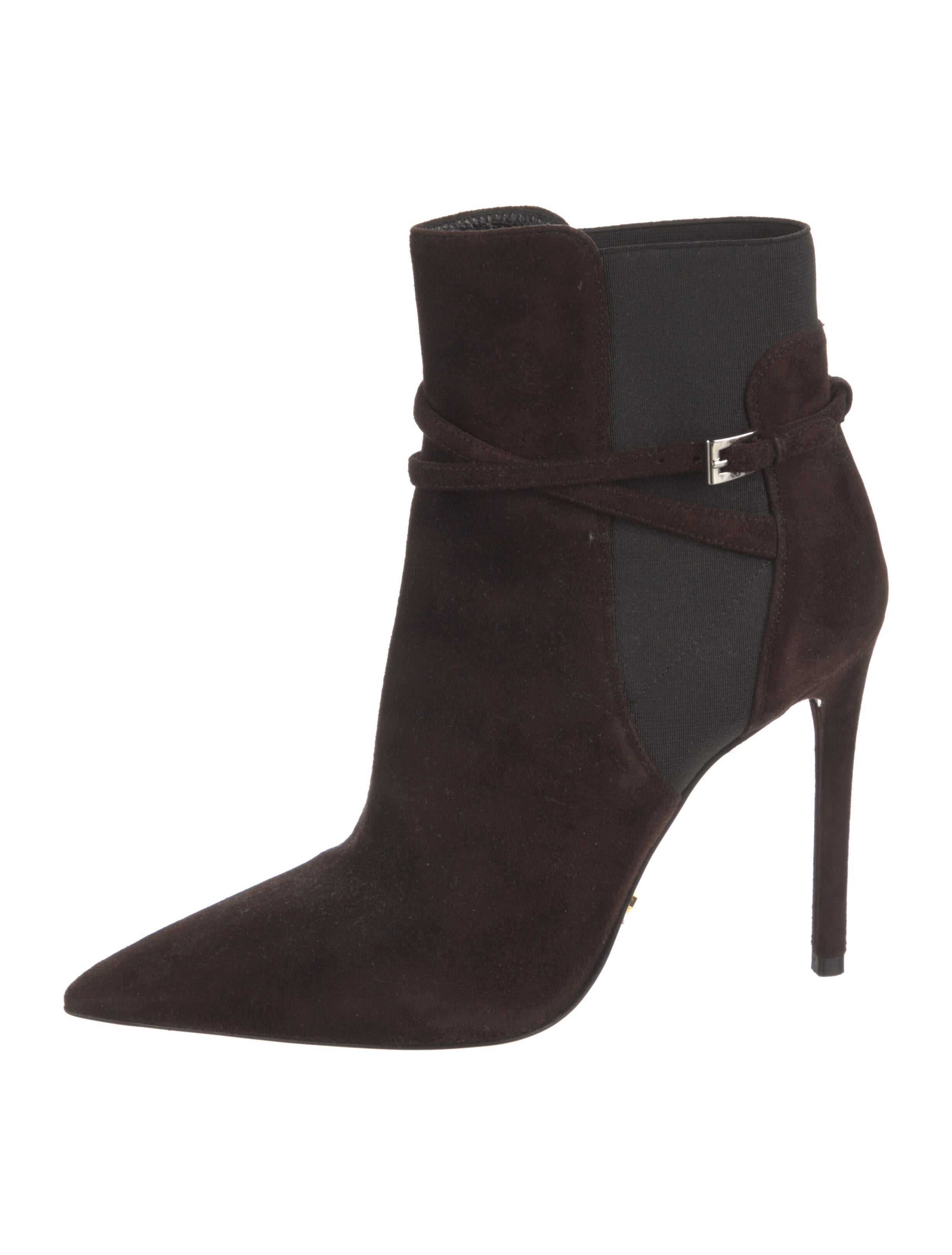 Prada Suede Boots - Brown Boots, Shoes - PRA735668 | The RealReal