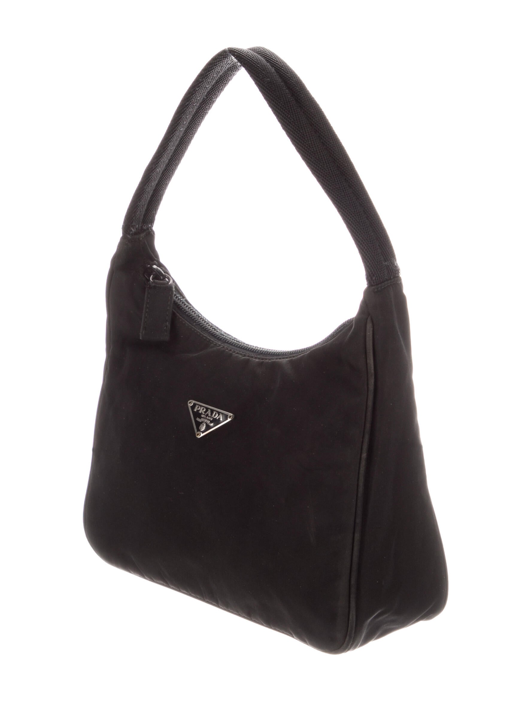 Prada Vintage Tessuto Mini Bag - Black Mini Bags, Handbags - PRA736908 ...