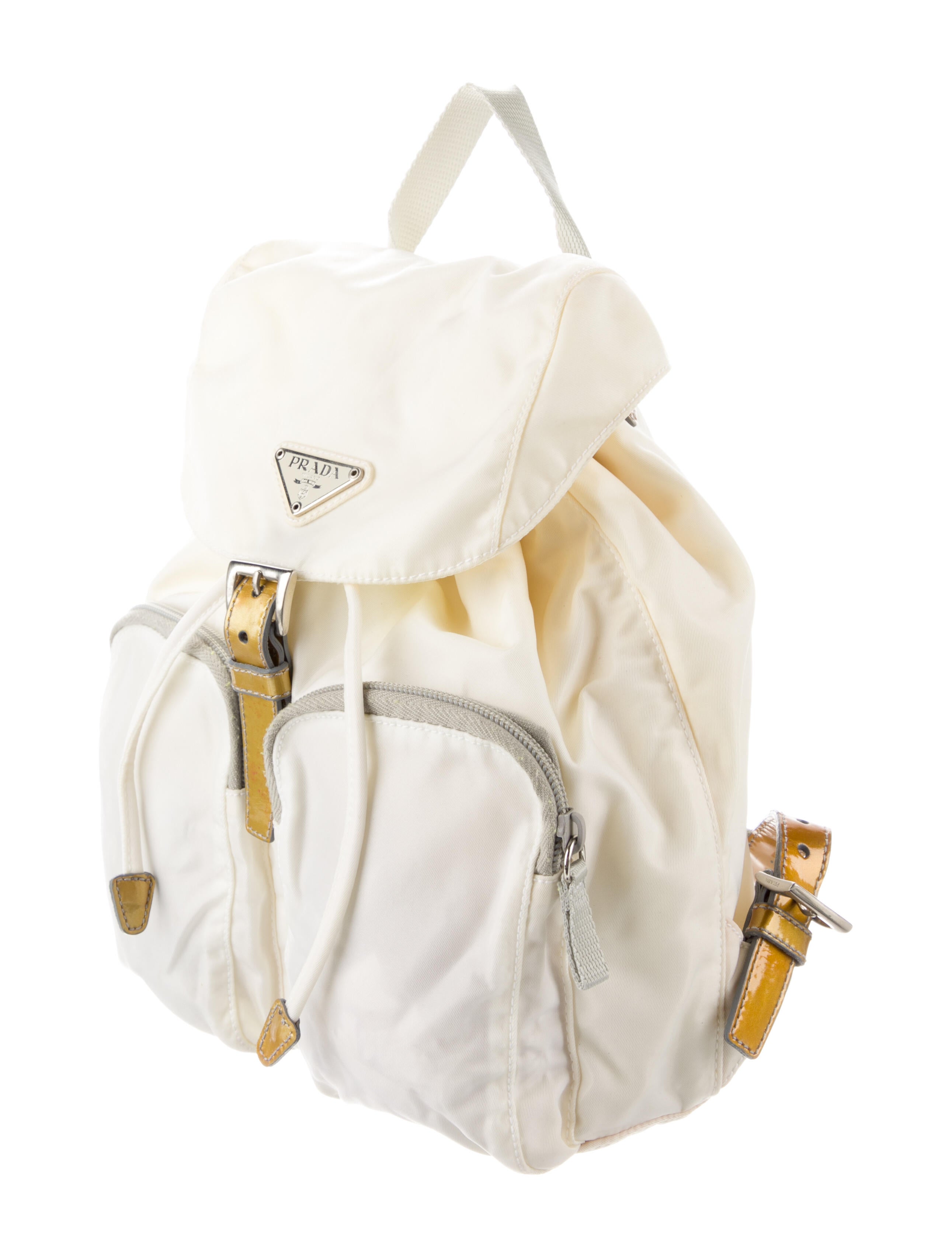 Prada Vintage Tessuto Backpack - Neutrals Backpacks, Handbags ...