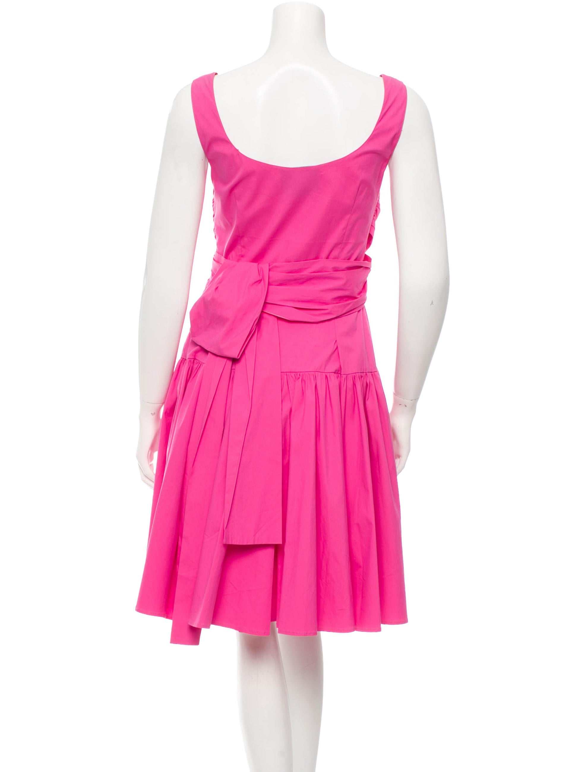 Prada Gathered Dress - Clothing - PRA74717 | The RealReal