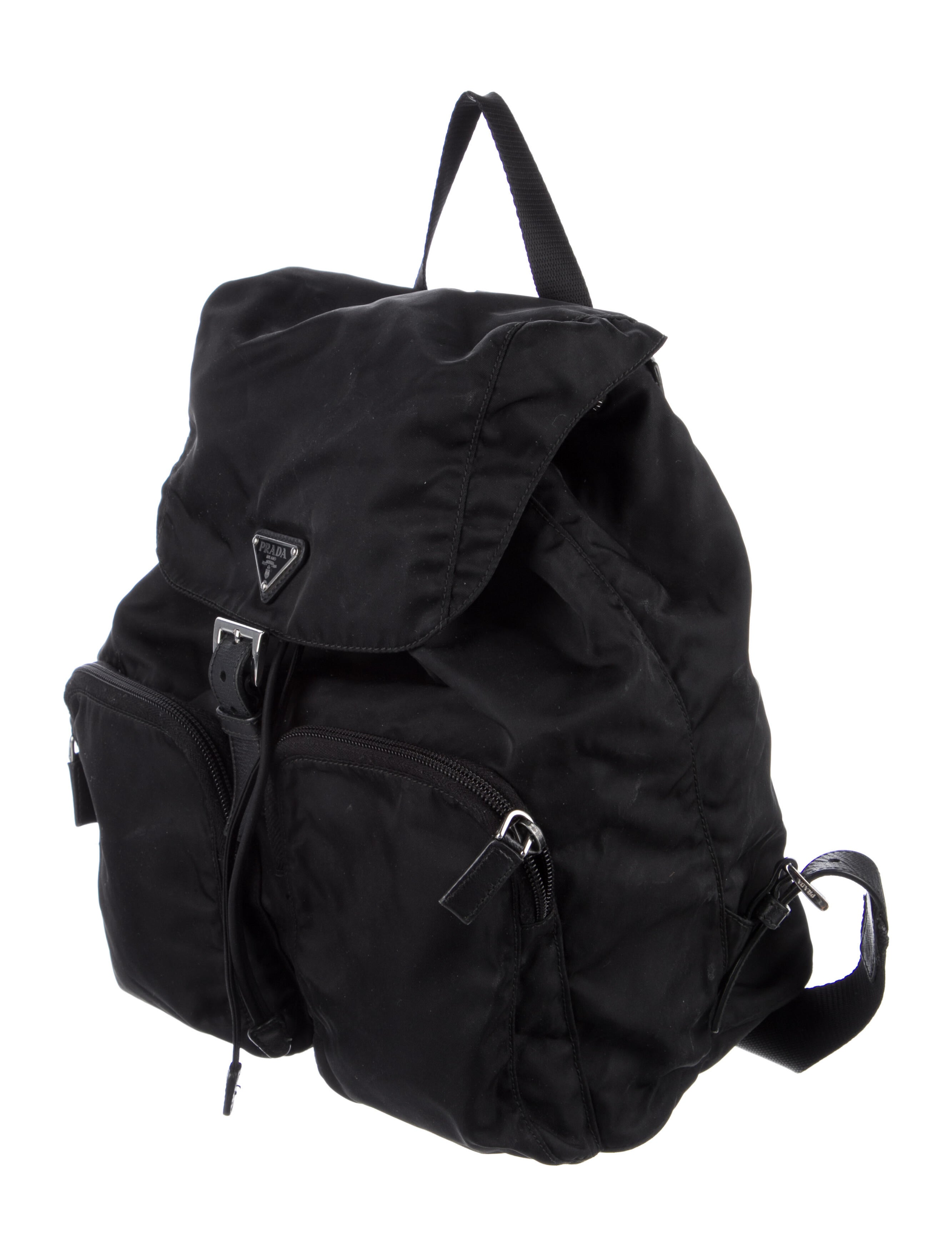 Prada Tessuto Backpack - Black Backpacks, Handbags - PRA724306 | The ...