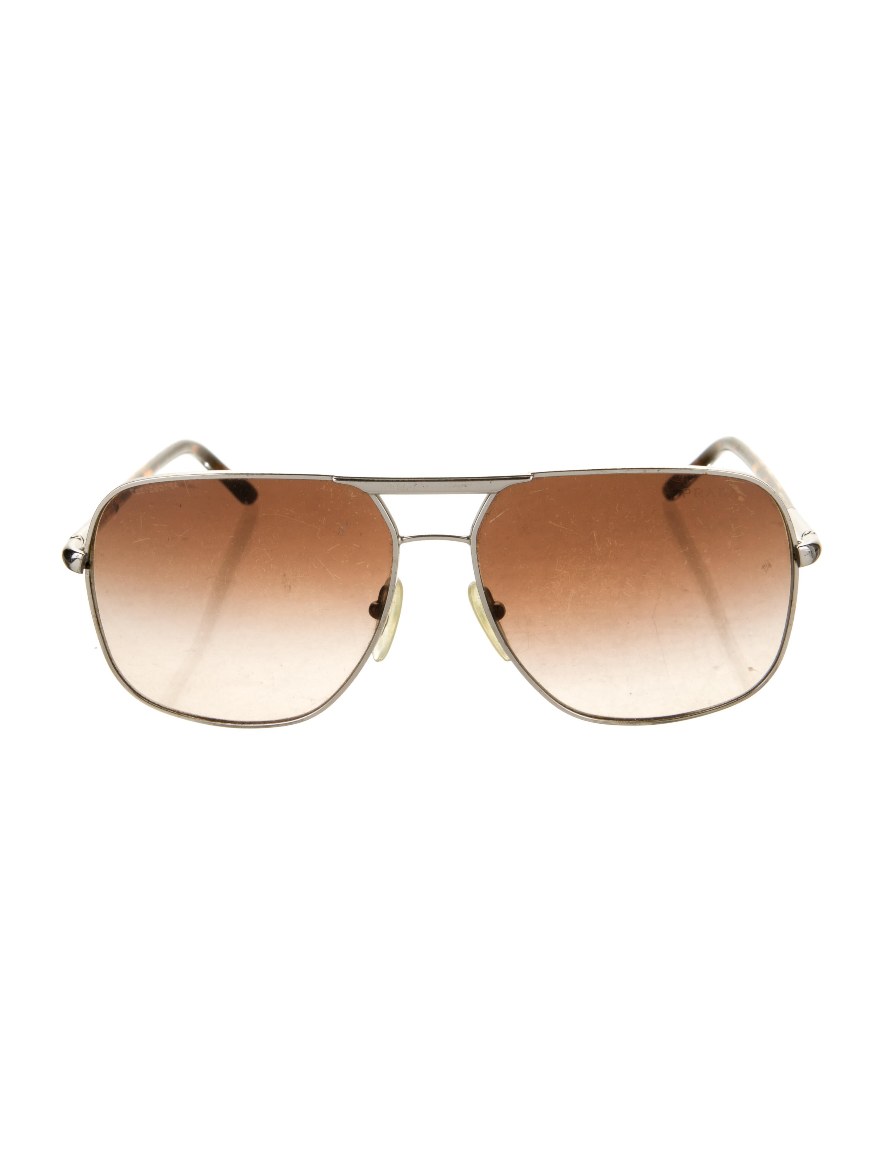 Prada Oversize Gradient Sunglasses - Brown Sunglasses, Accessories ...