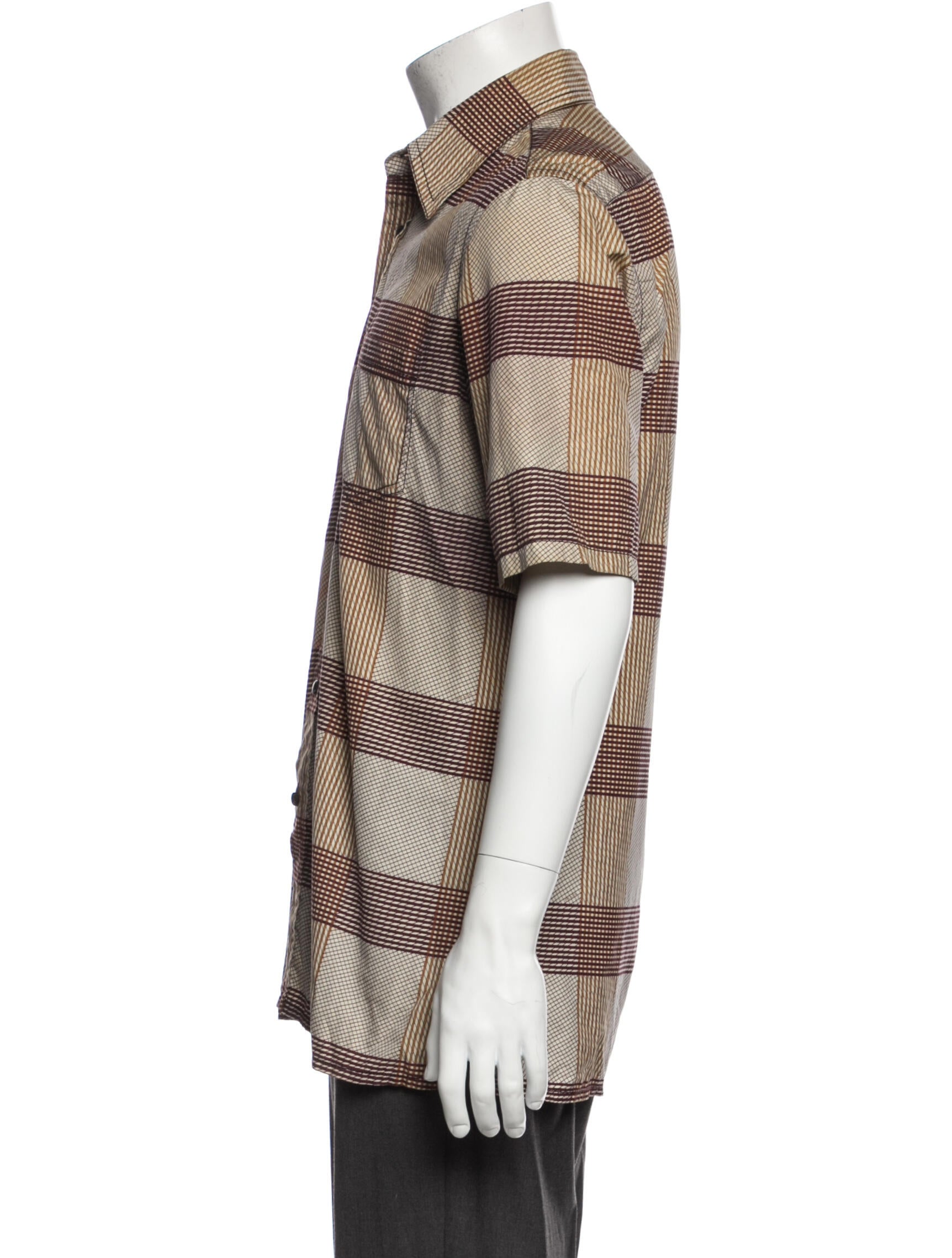 Prada Popeline Hawaii Shirt - Blue Casual Shirts, Clothing - PRA154394 ...