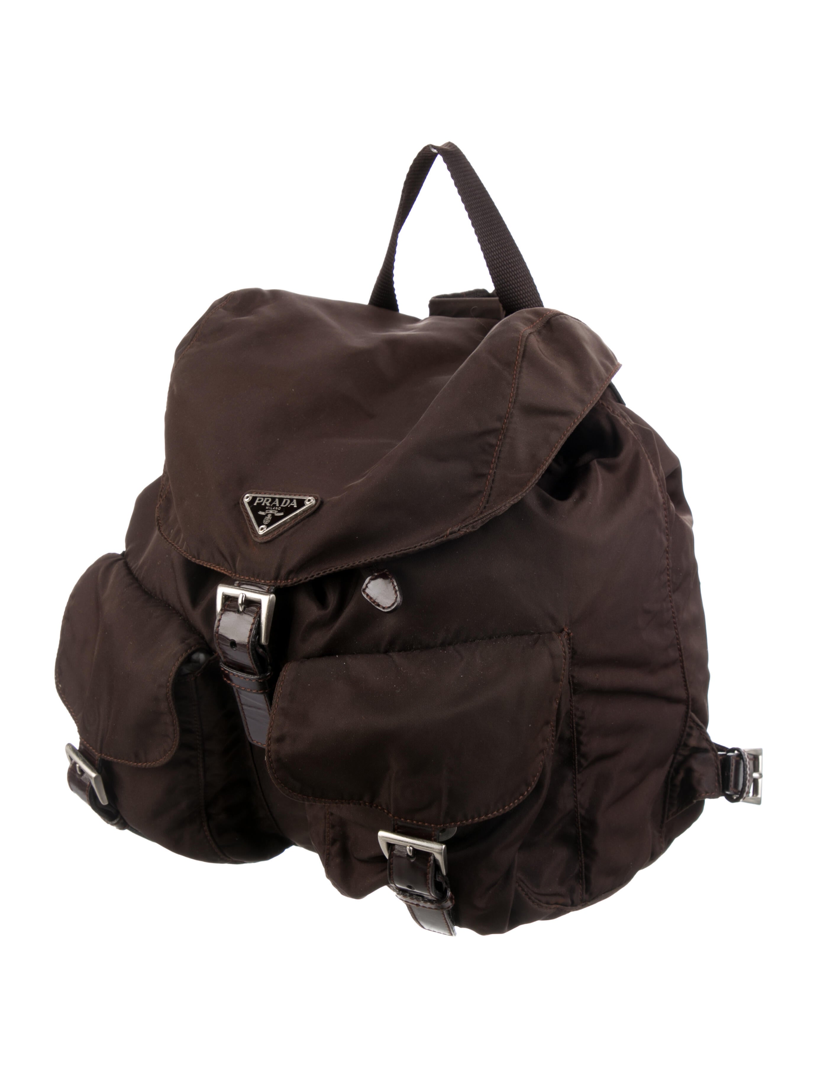 Prada Tessuto Backpack - Black Backpacks, Handbags - PRA724306 | The ...