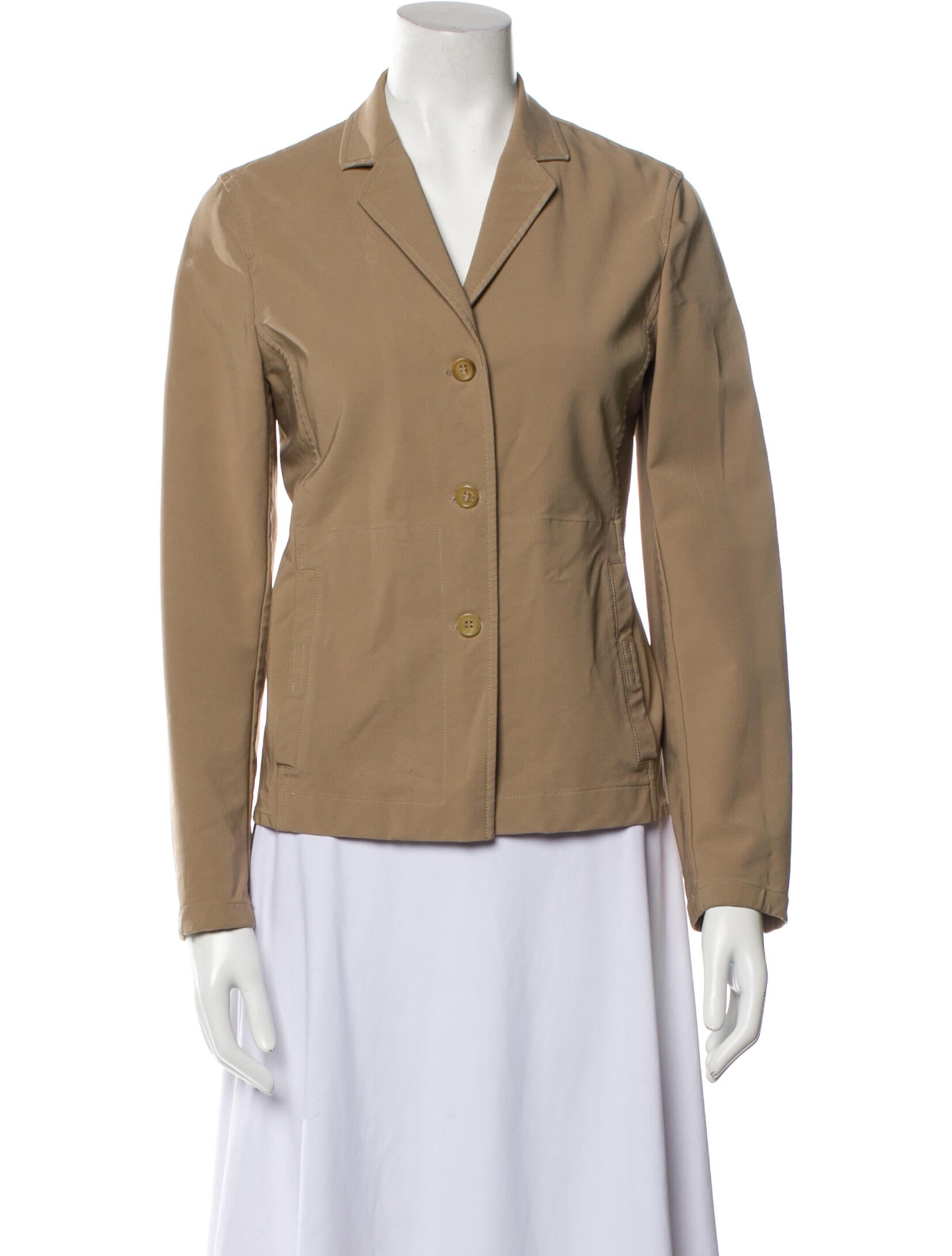 Prada Vintage Late 1980's - Early 1990's Blazer - Neutrals Jackets ...