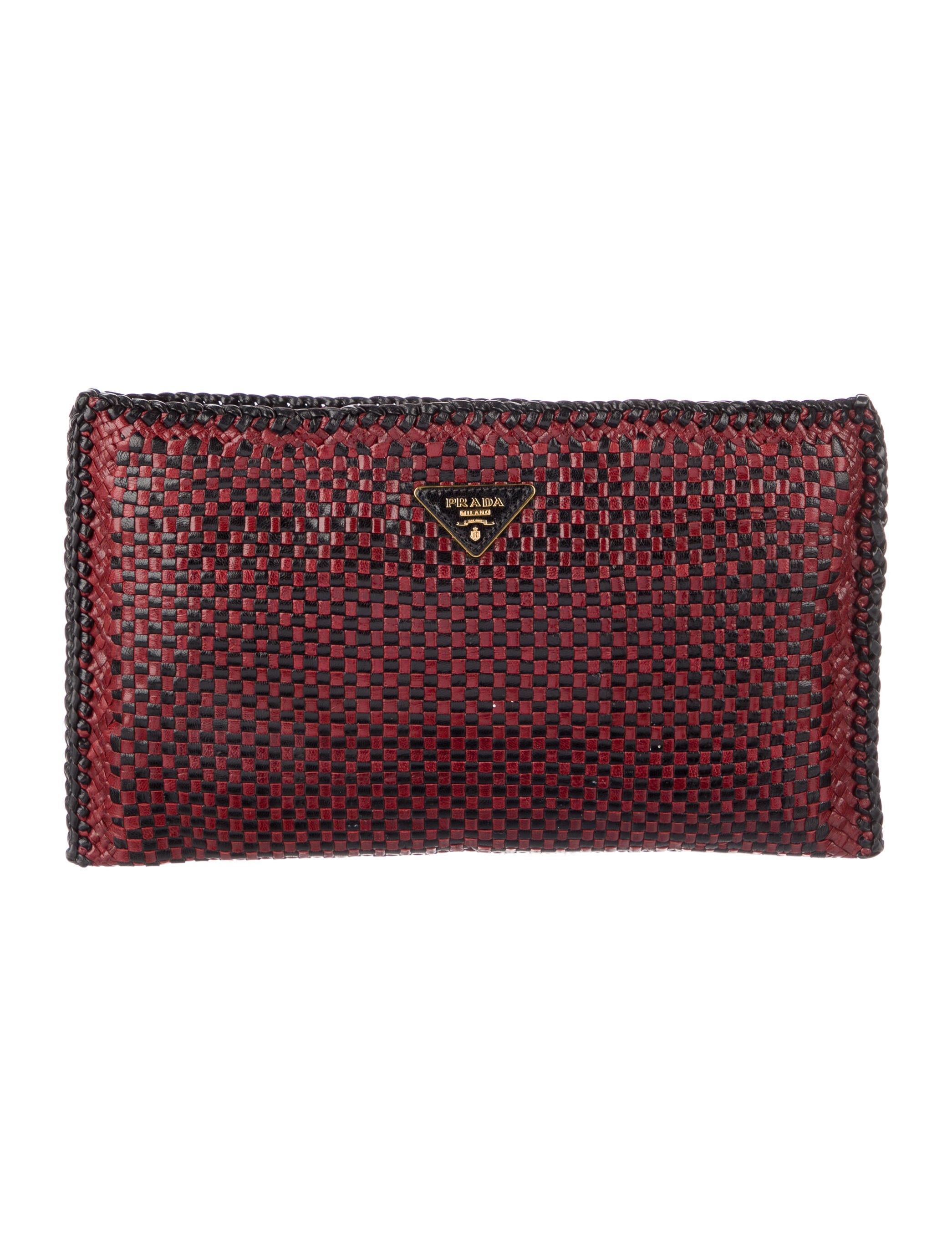 Prada Camouflage Sequin Clutch - Gold Clutches, Handbags - PRA247063 ...