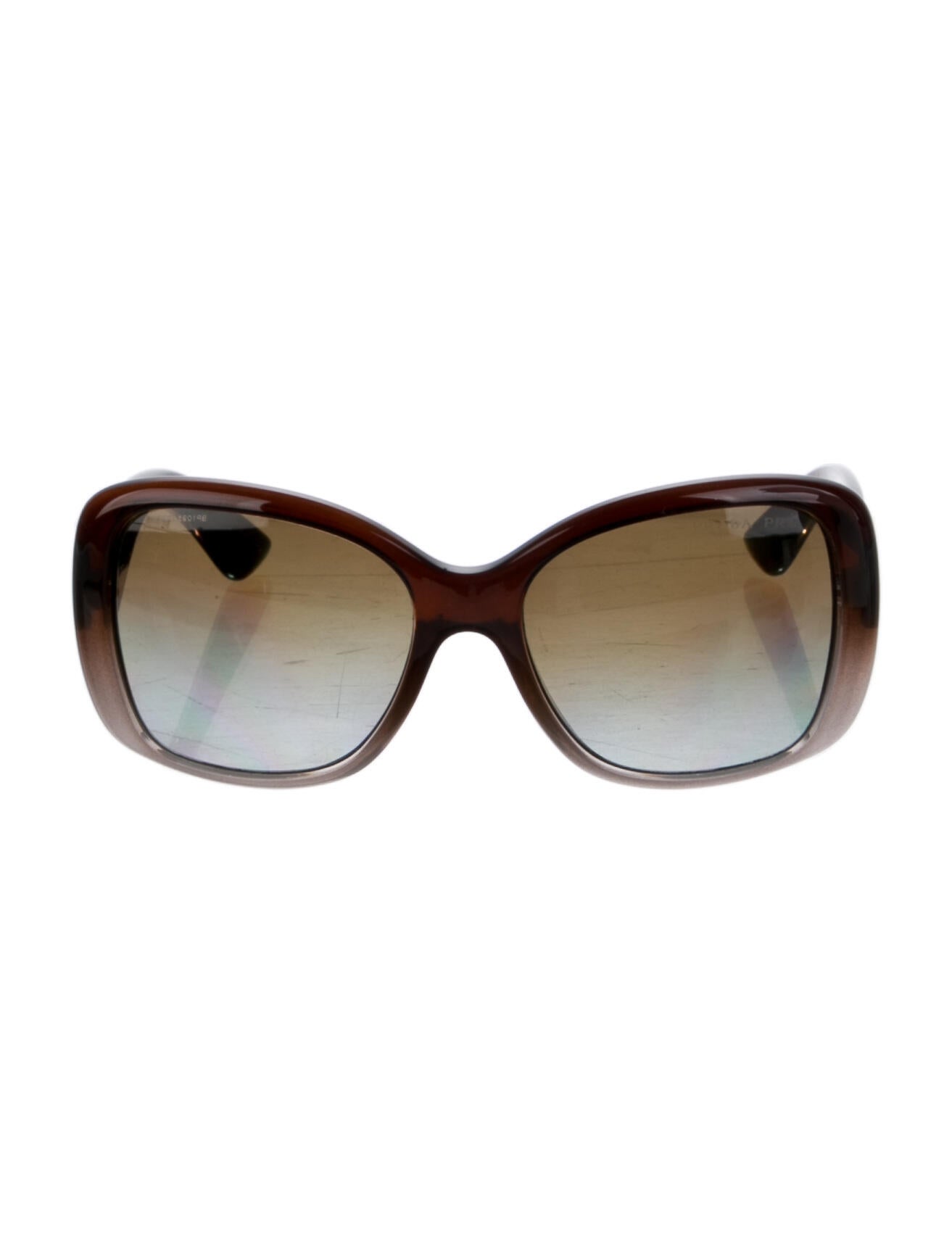 Prada Oversize Gradient Sunglasses - Brown Sunglasses, Accessories ...