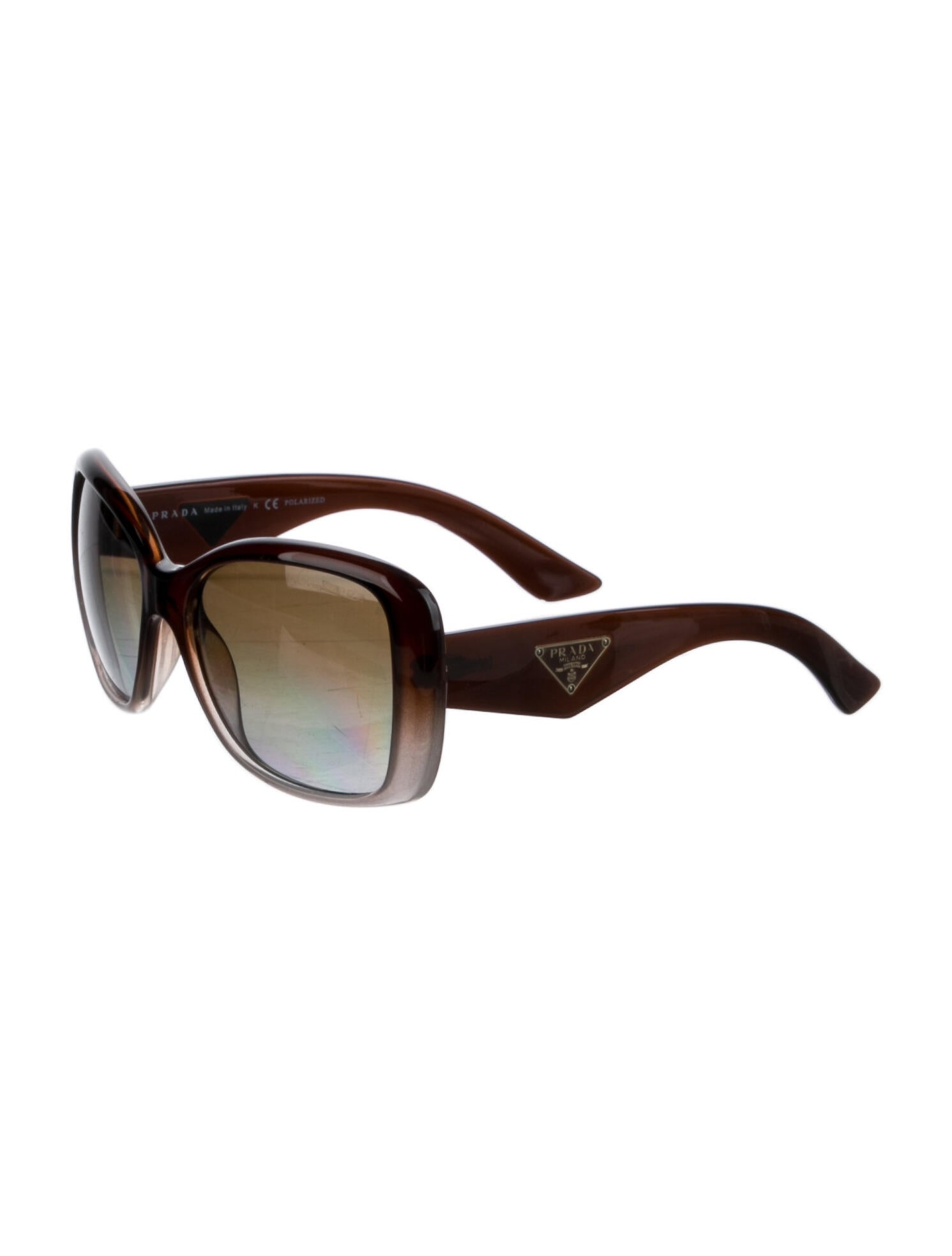 Prada Oversize Gradient Sunglasses - Brown Sunglasses, Accessories ...